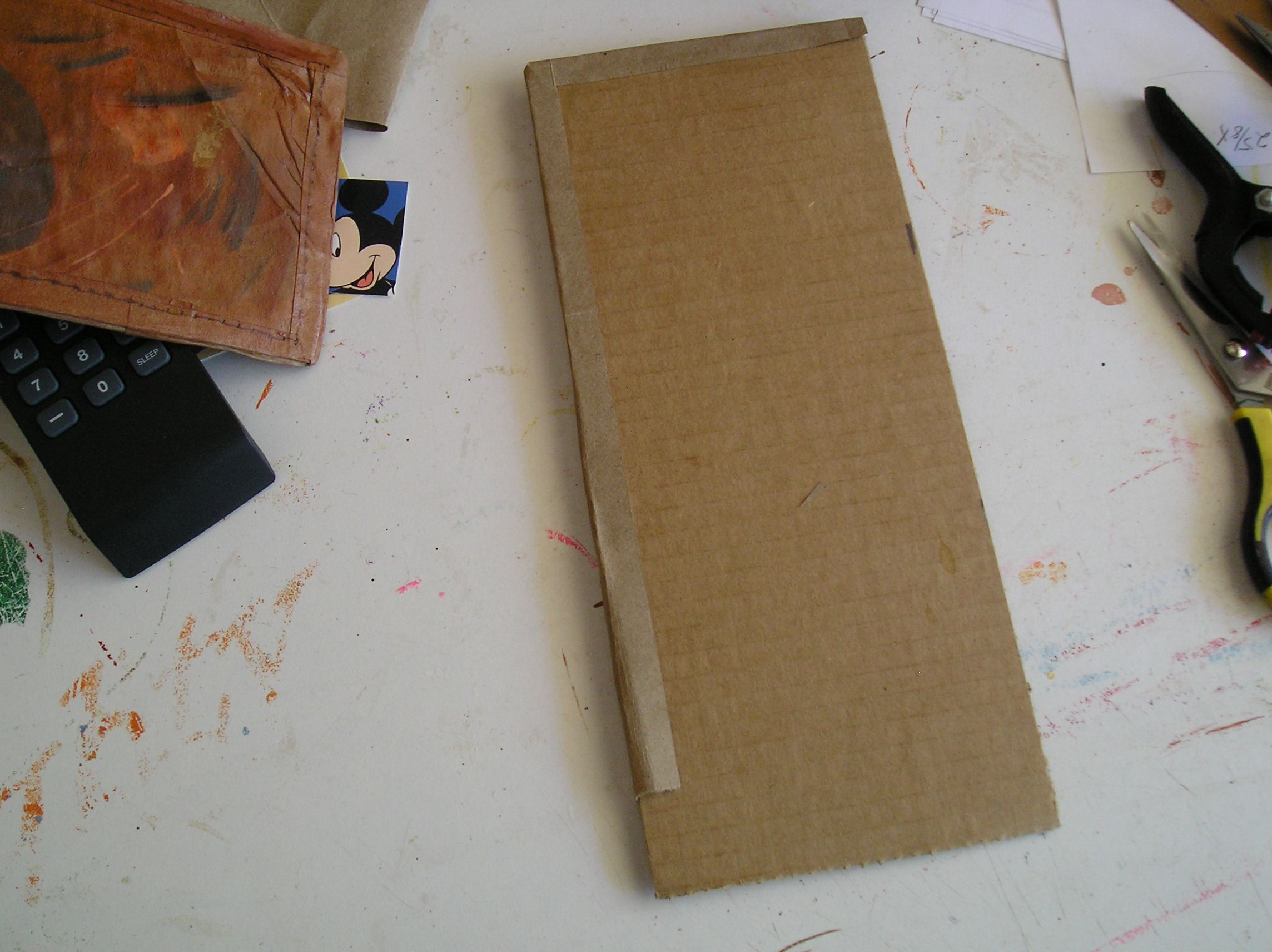 Use Cardboard to Make a Billfold or Wallet! : 8 Steps (with Pictures ...
