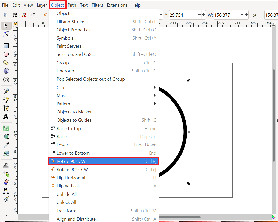 Inkscape: How to Make Text Follow a Circular Line ? ( ~ 9 Skills ) : 5 ...