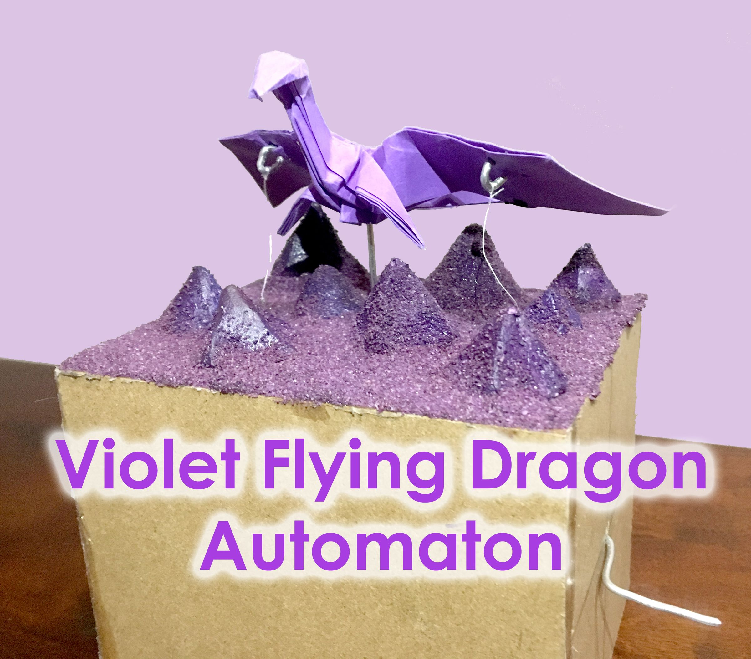 Violet Flying Dragon Automaton : 13 Steps (with Pictures) - Instructables