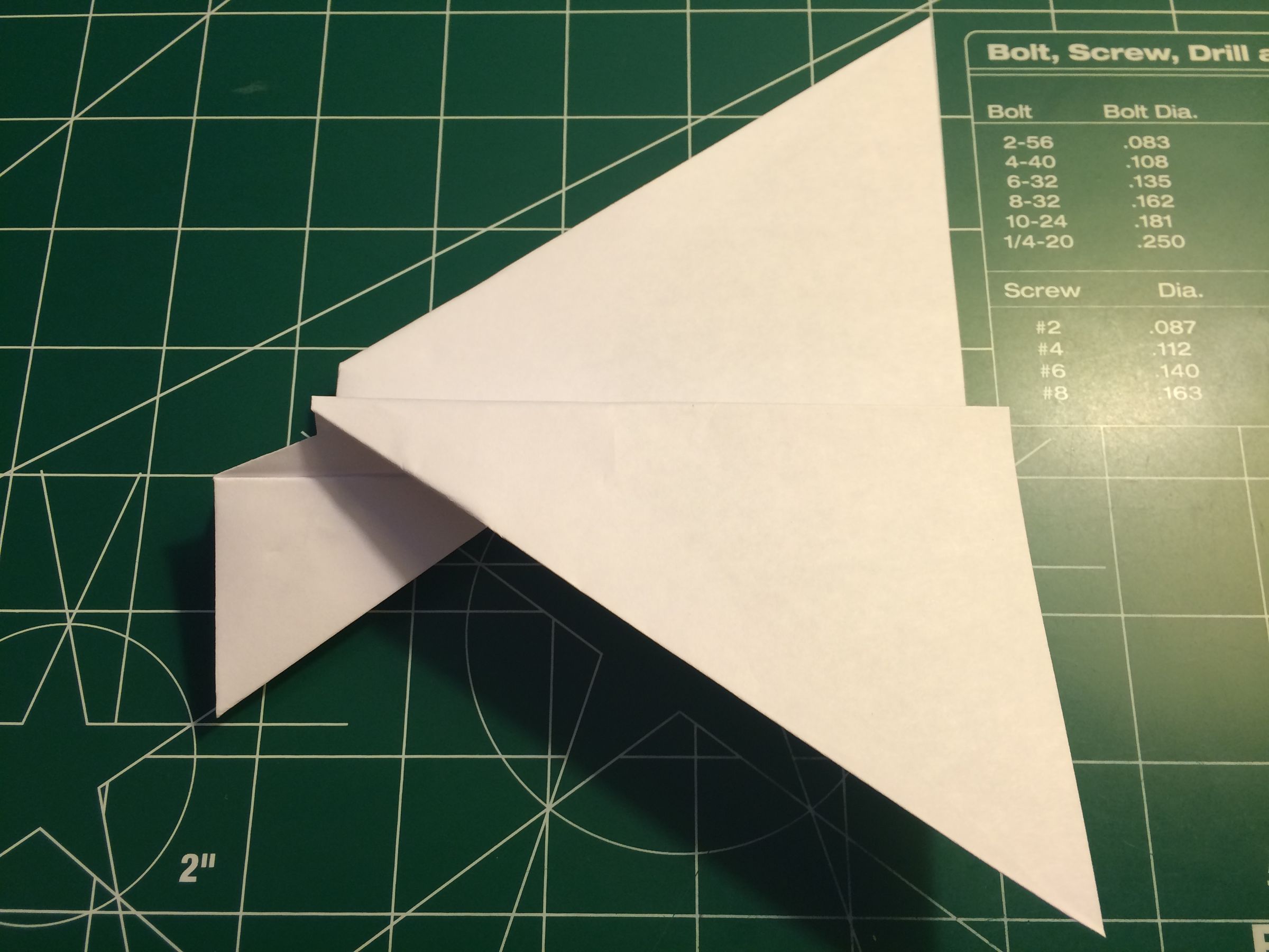 How to Make the Widow Paper Airplane : 8 Steps - Instructables
