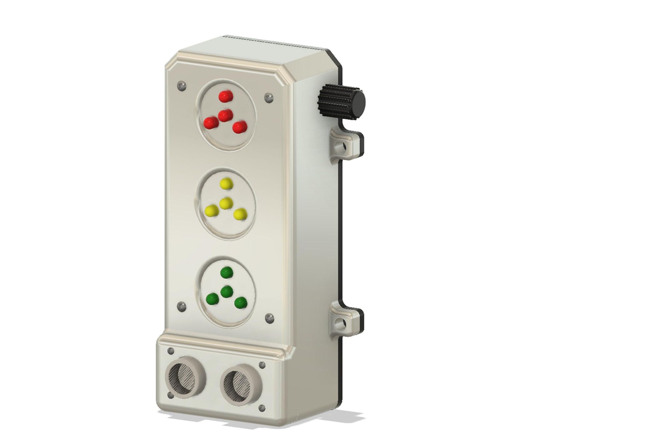 Ultrasonic Garage Parking Sensor LED Stop Light : 8 Steps (with ...