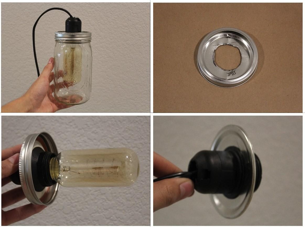 Retro Mason Jar Nightstand Lamp : 8 Steps (with Pictures) - Instructables