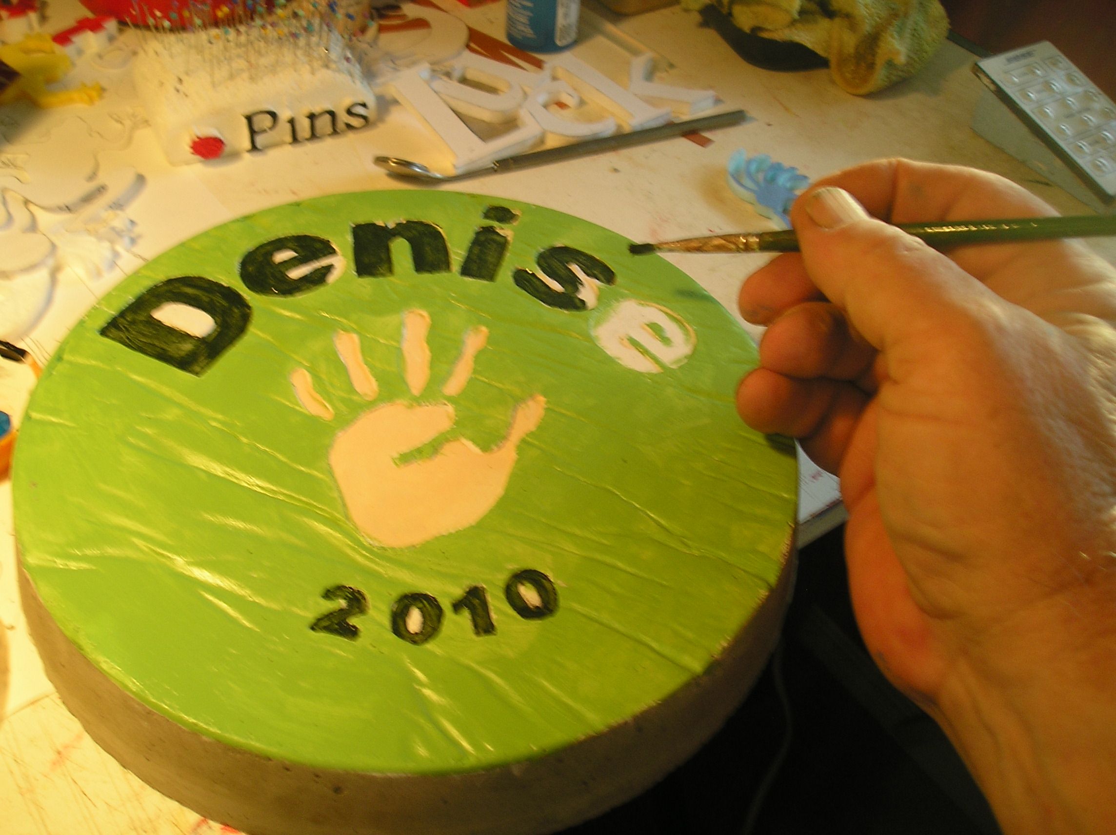 Making "Forever" Hand Print Stones : 9 Steps - Instructables