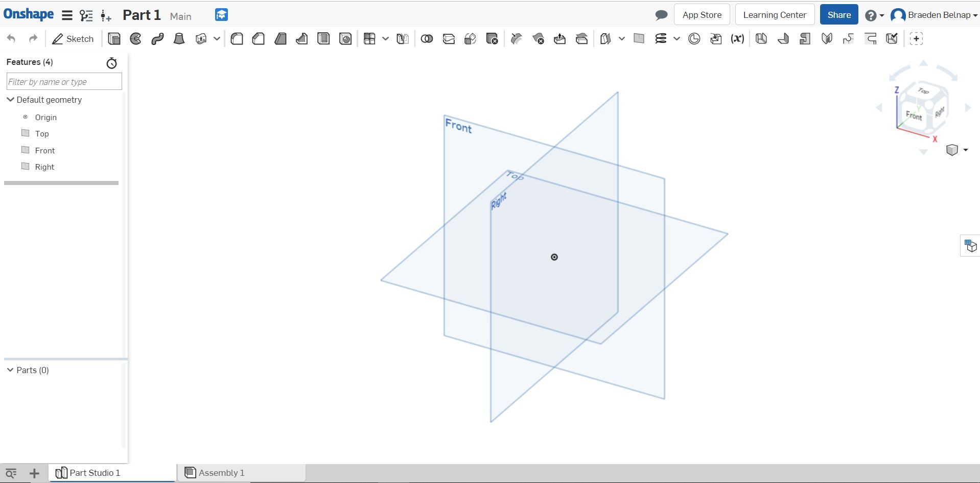 Creating a Basic 3D Model in Onshape : 8 Steps - Instructables