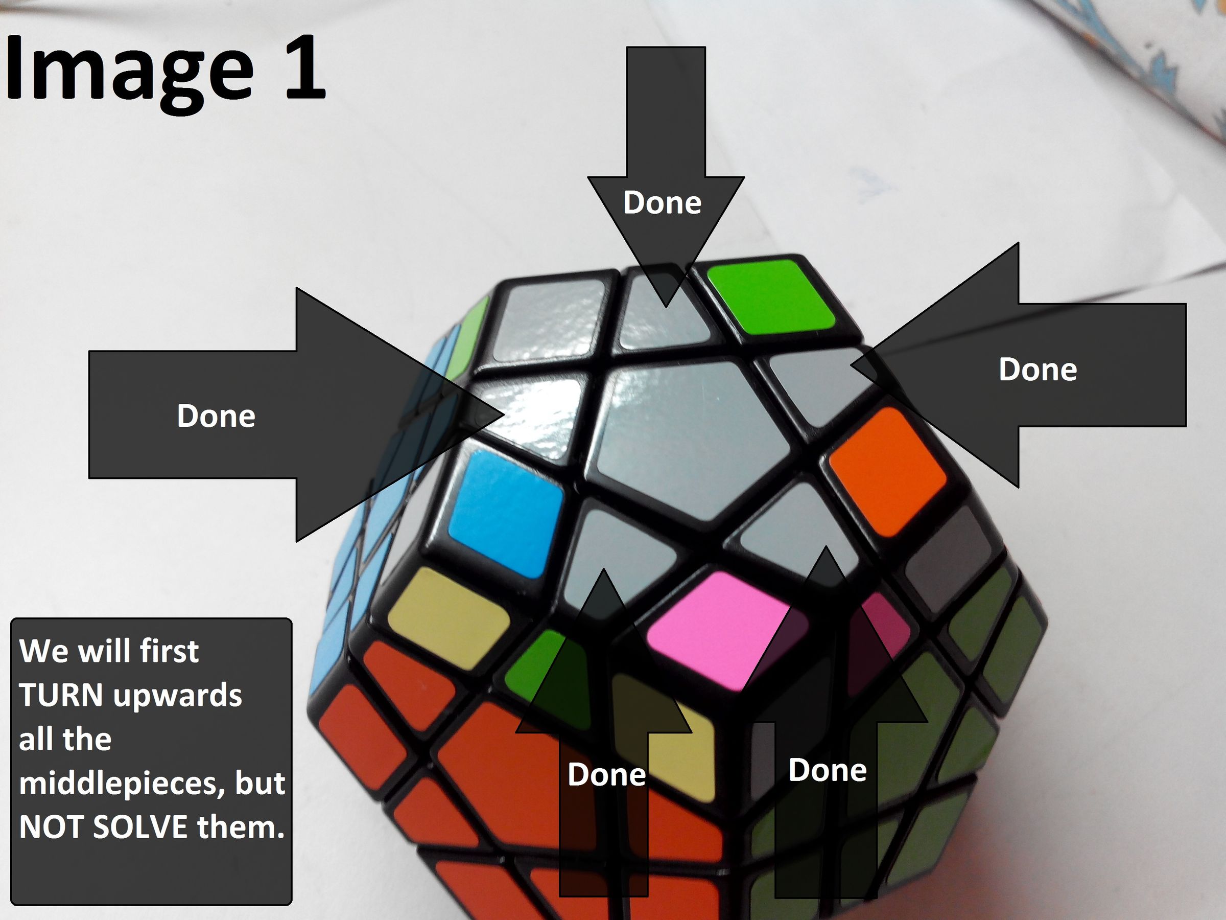 Solving the Megaminx (Faster and Simpler) : 6 Steps (with Pictures ...