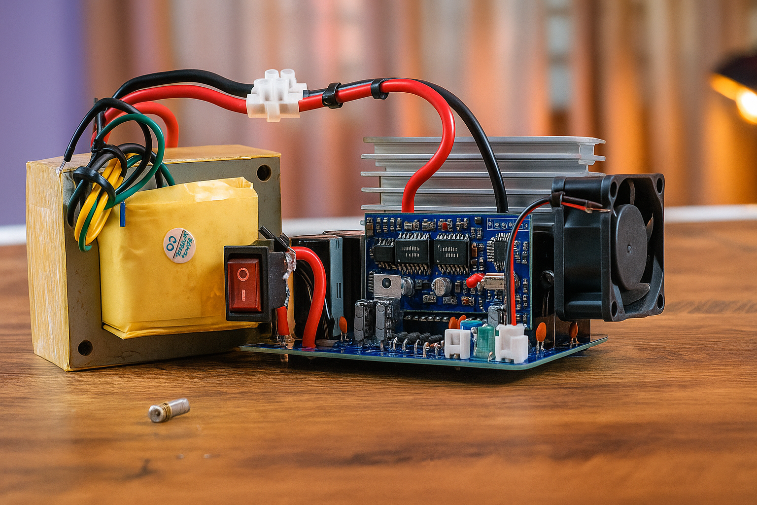 How to Make a Pure Sine Wave Inverter Using the EGS002 Module and UPS Transformer : 9 Steps ...