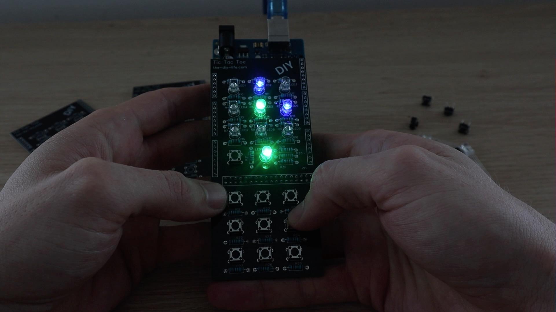 Arduino Tic Tac Toe Shield With an AI Opponent : 5 Steps (with Pictures ...