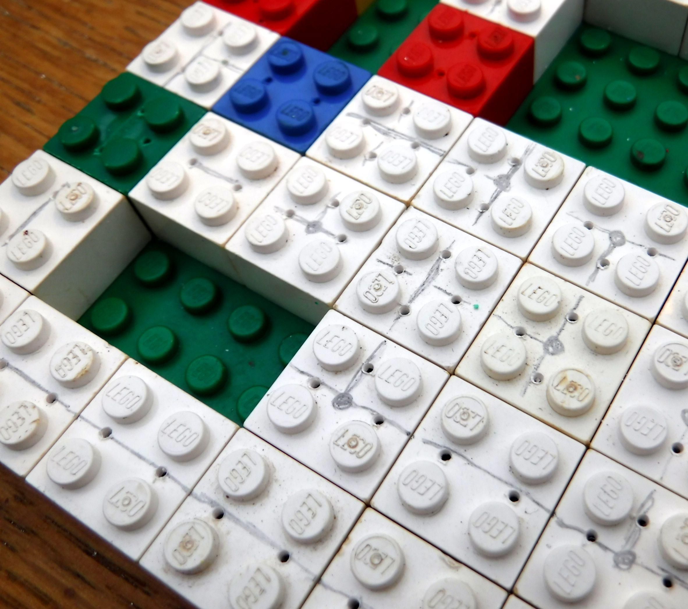 Copper Foil Connected Lego Block Circuit : 7 Steps (with Pictures ...
