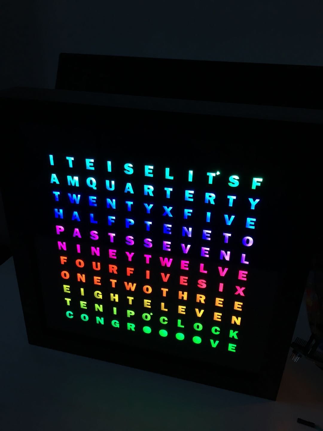 DIY Word Clock - in Seven Steps : 7 Steps - Instructables