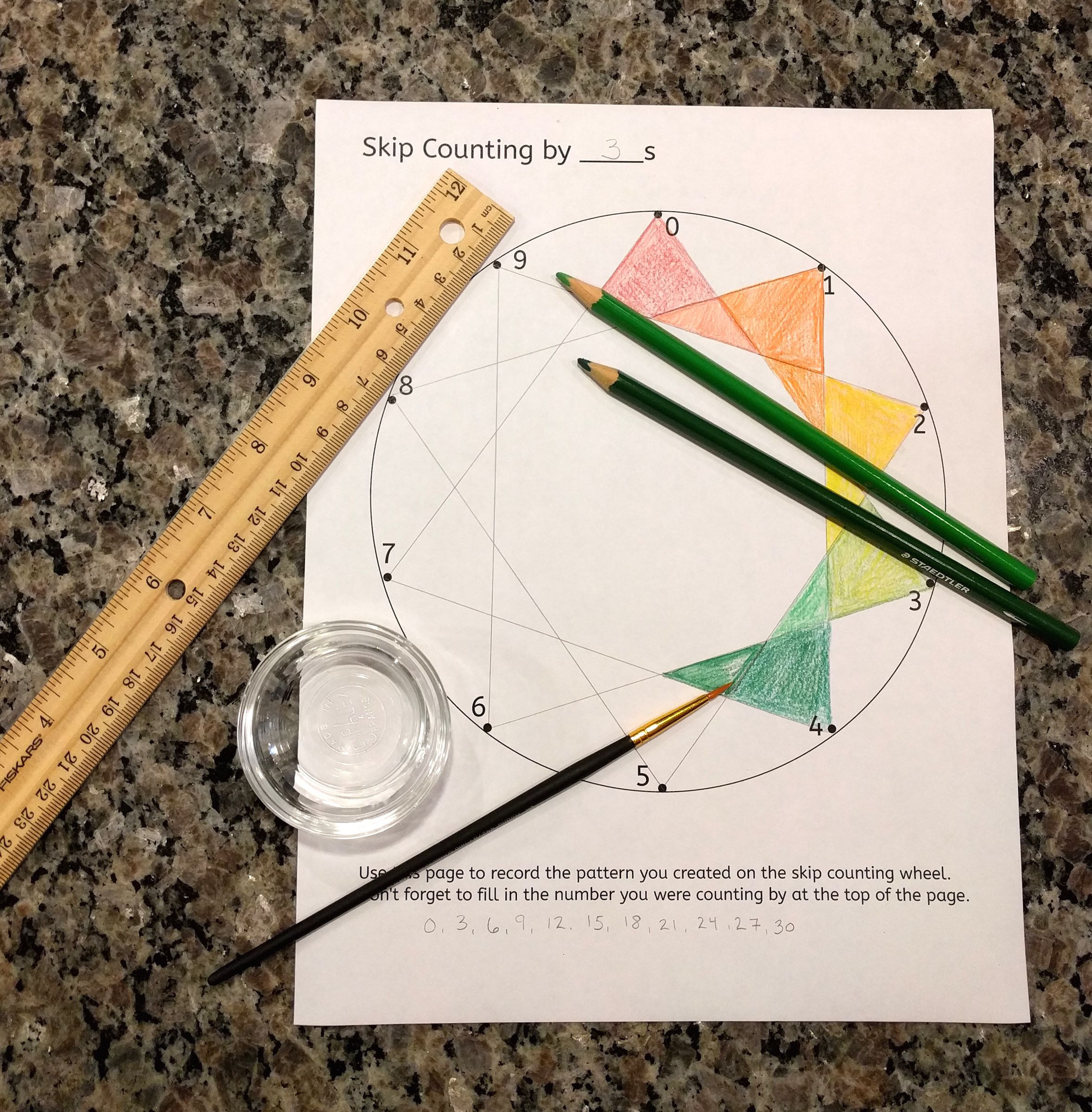 Skip Counting Wheel : 18 Steps (with Pictures) - Instructables