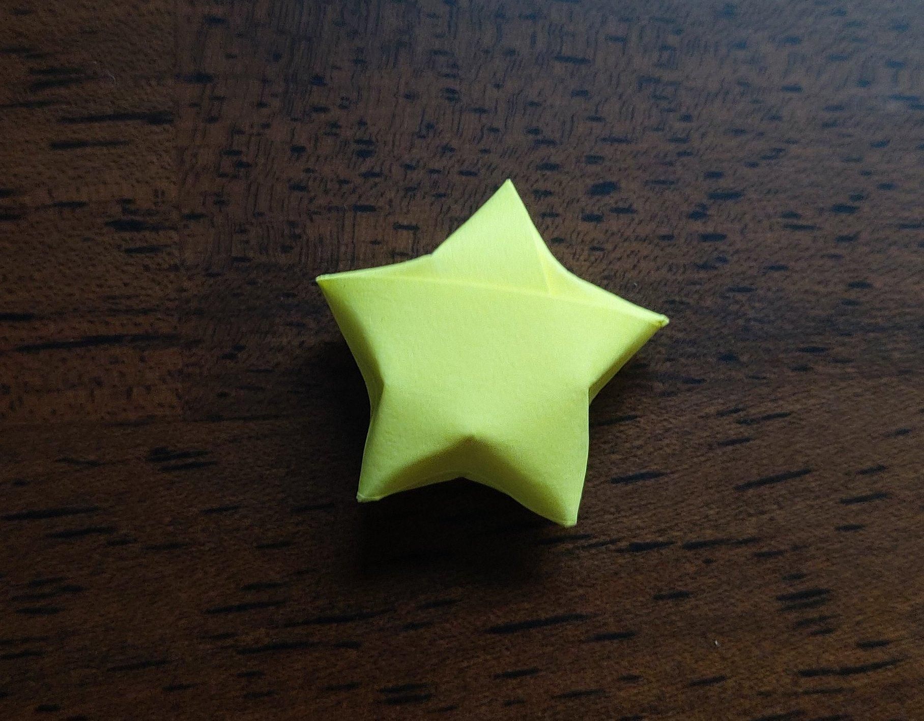 Origami 3D Star : 4 Steps (with Pictures) - Instructables