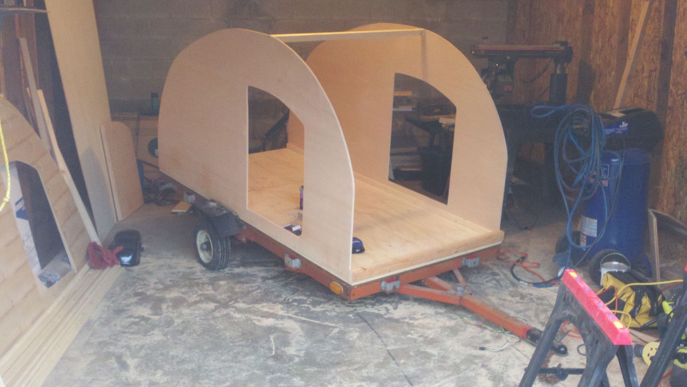 Building A Teardrop Trailer Frame