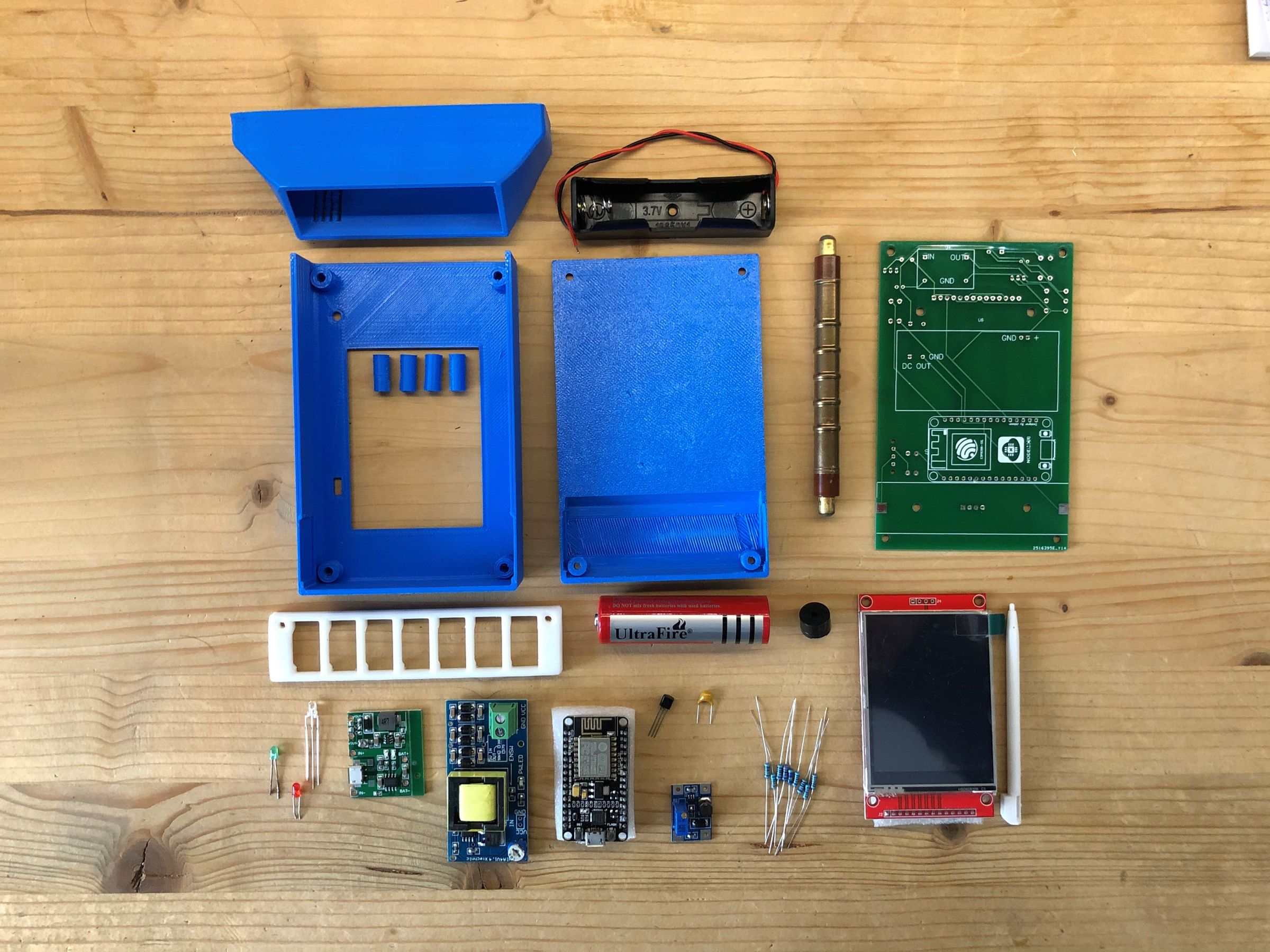 DIY Geiger Counter With an ESP8266 and a Touchscreen : 4 Steps (with ...