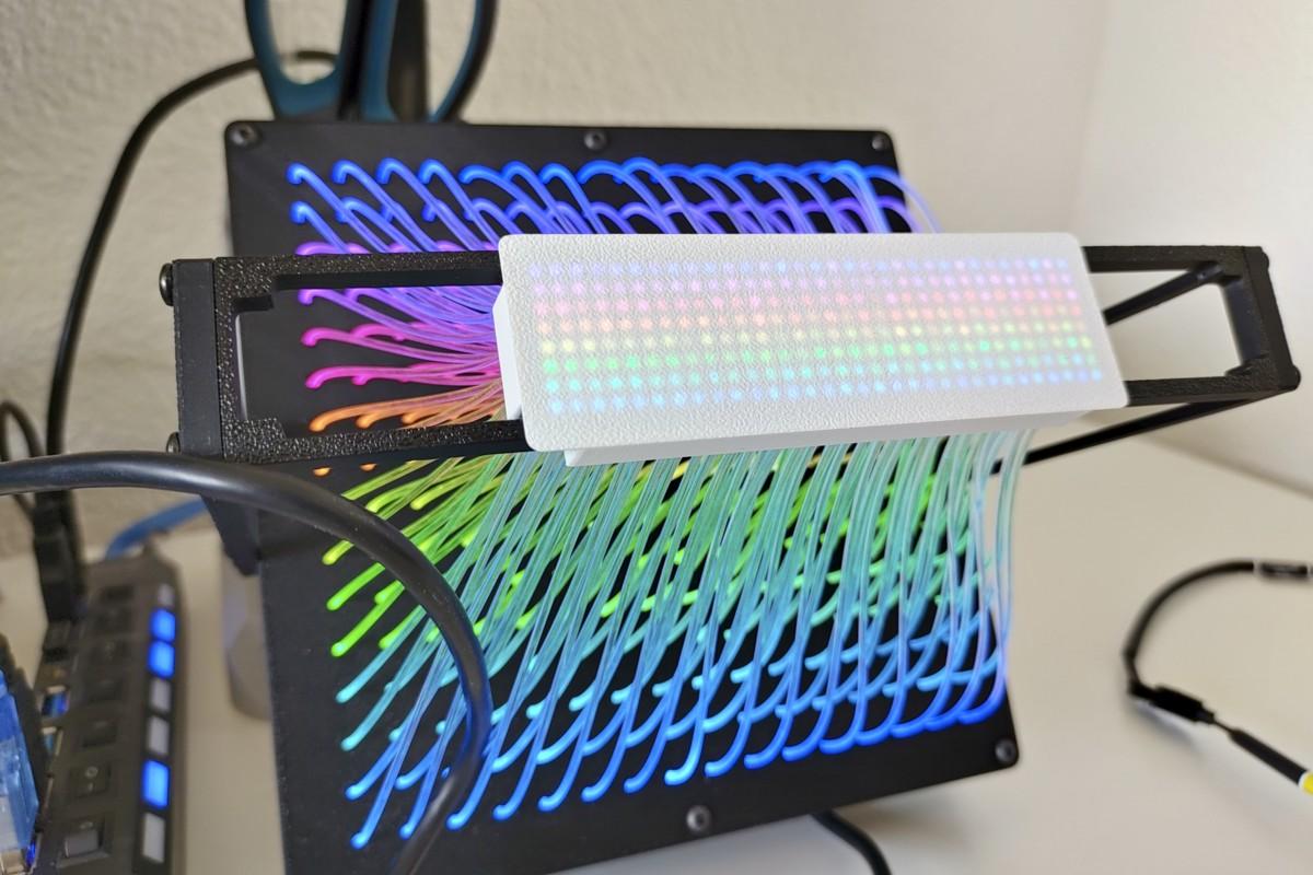 Fiber Optic Matrix Display : 7 Steps (with Pictures) - Instructables