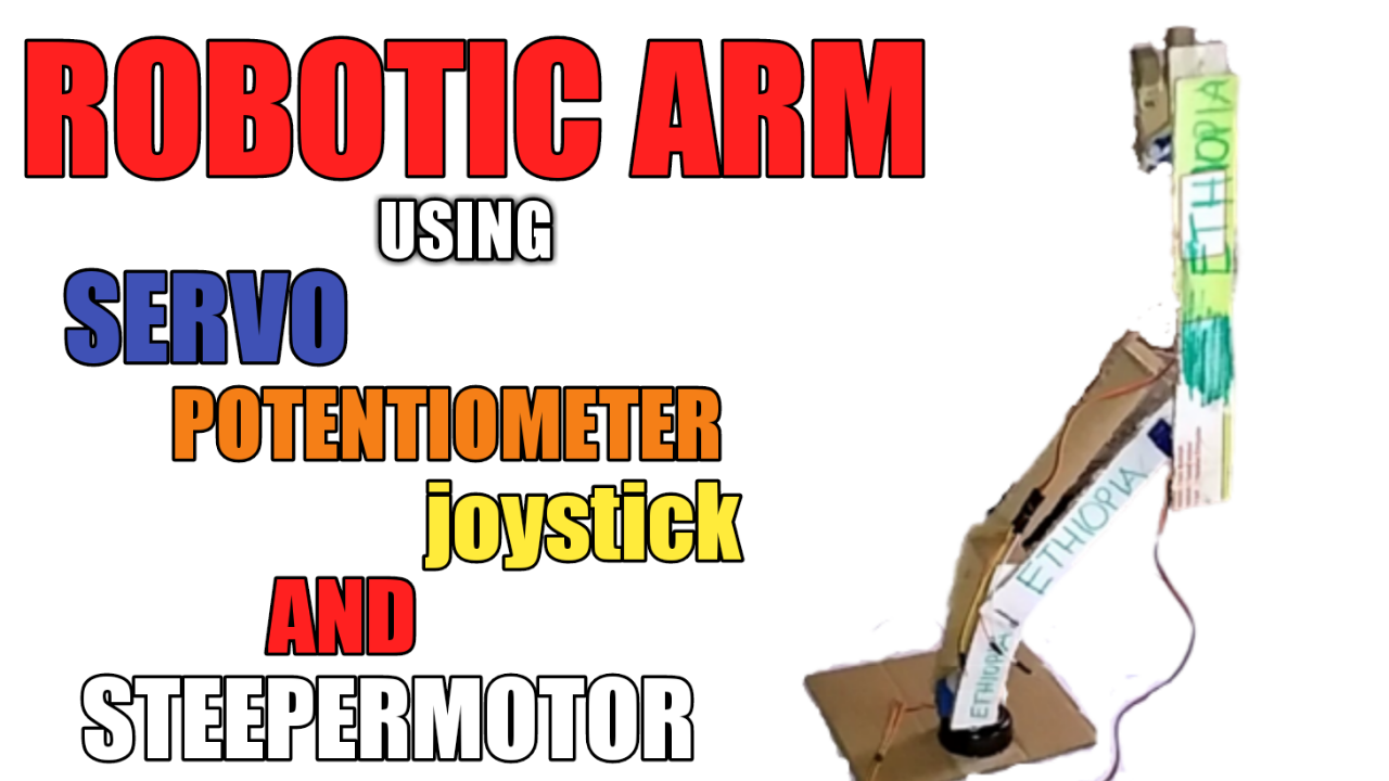 Simple Home Made Robotic Arm : 4 Steps - Instructables