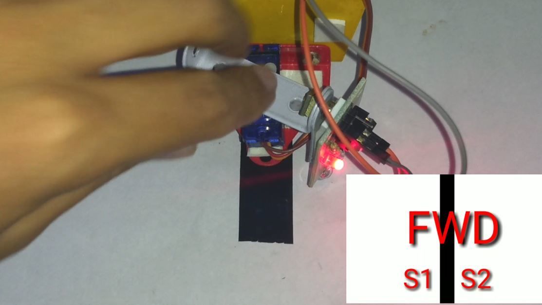 Line Follower Robot Using Only One IR Sensor : 5 Steps - Instructables