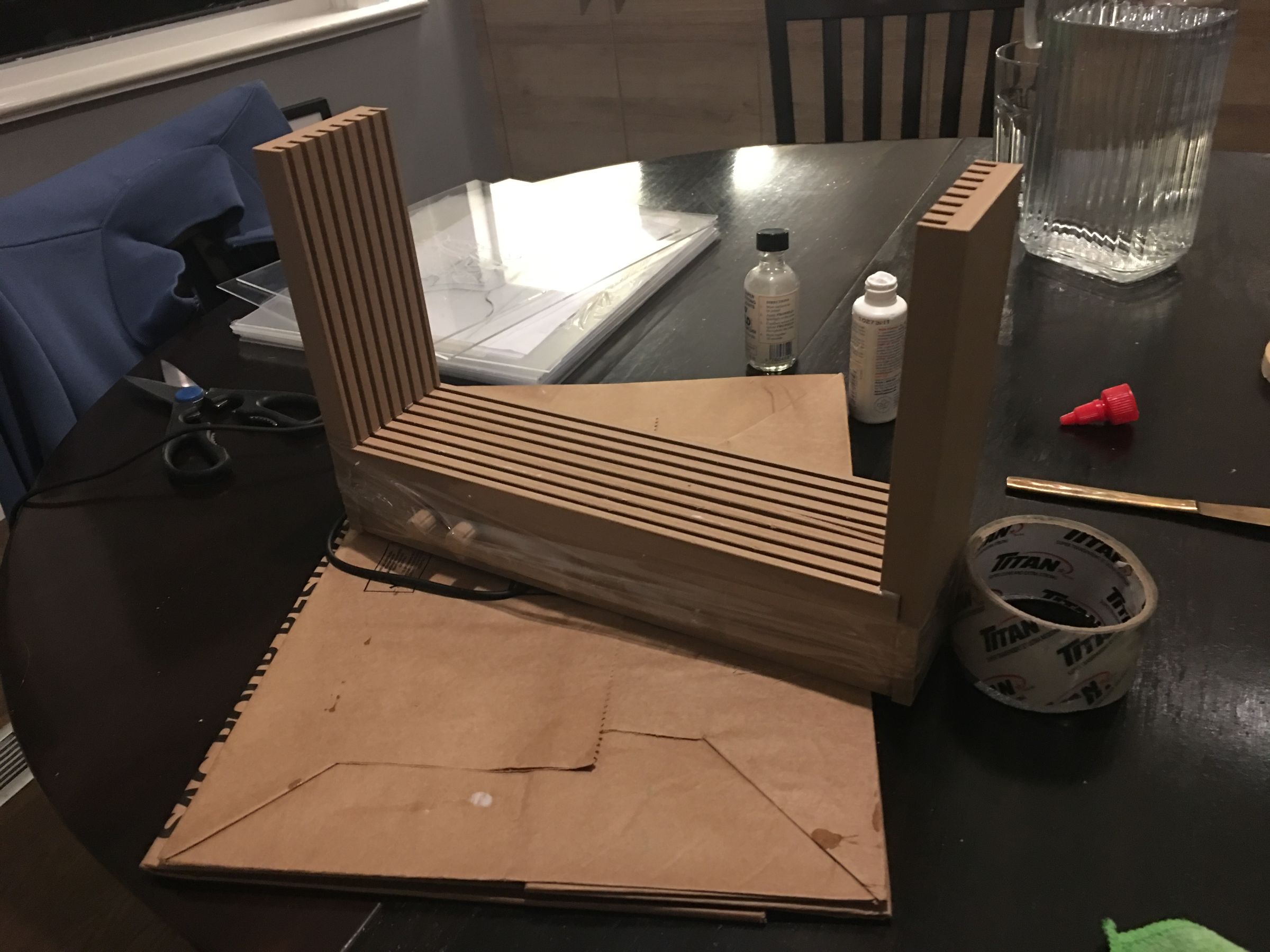 Engraved Plexiglass Animation Box With Arduino and 8 X 32 LED Neopixel Display : 5 Steps ...