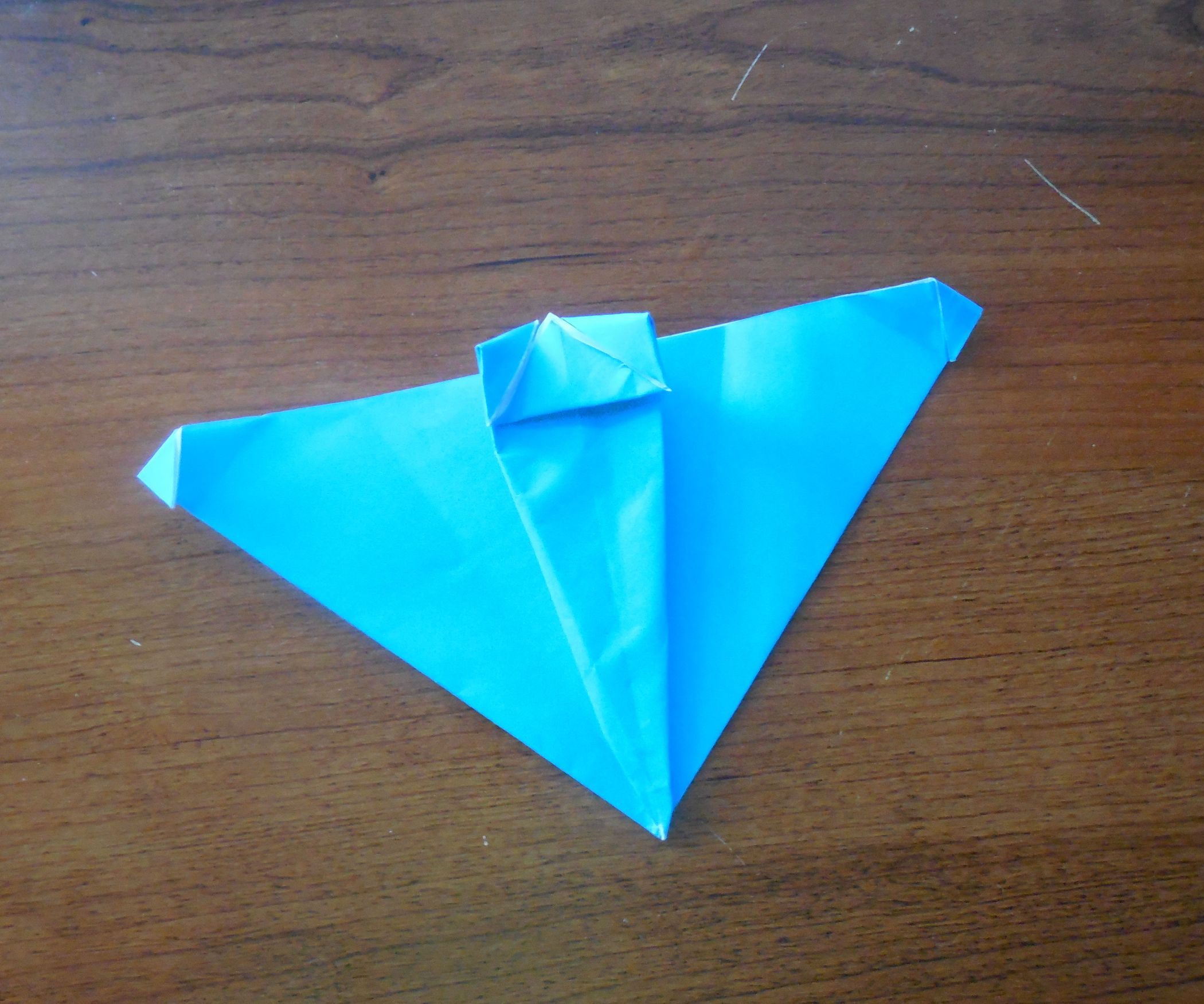 Origami Spaceship (Easy) : 7 Steps - Instructables