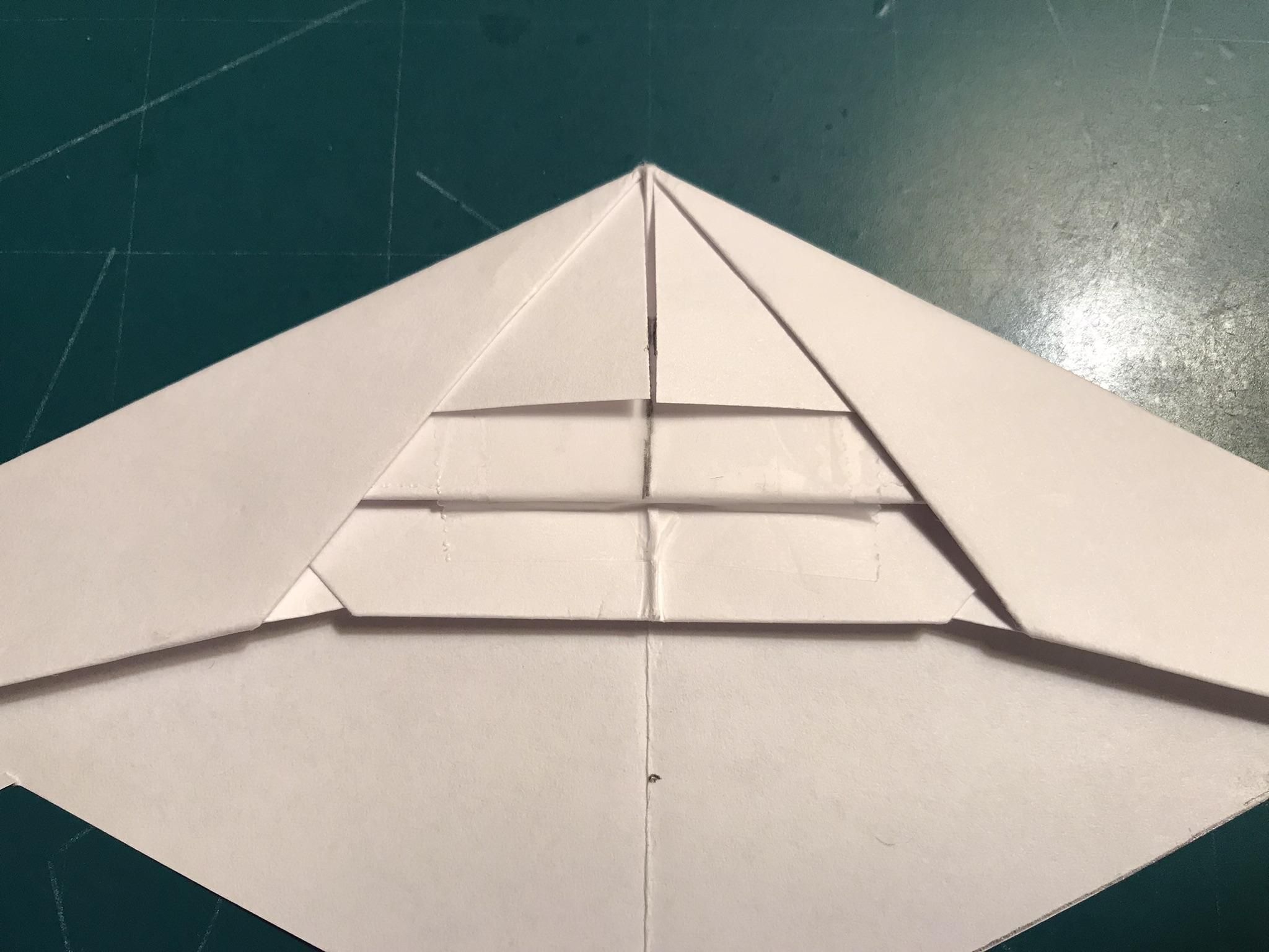 How to Make the Northrop Grumman B-21 Raider Paper Airplane : 12 Steps ...