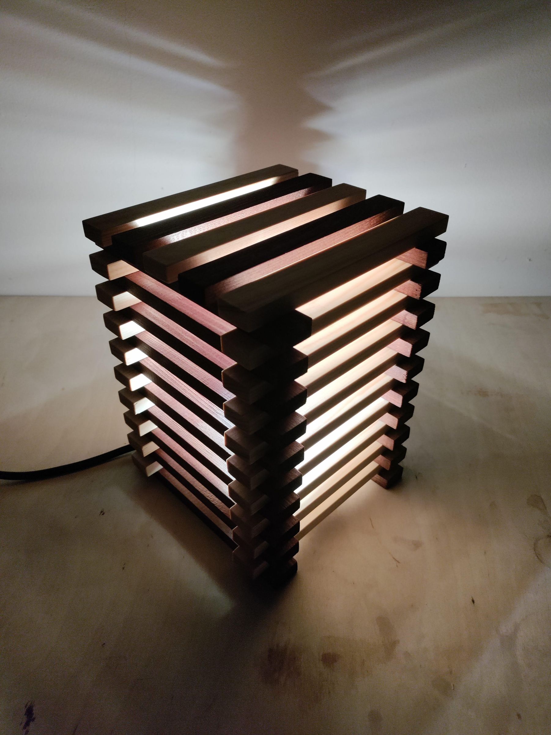 Wooden Sticks Lamp : 4 Steps (with Pictures) - Instructables