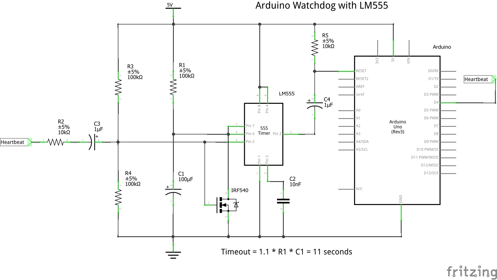 LM555 Watchdog for Arduino! : 4 Steps - Instructables