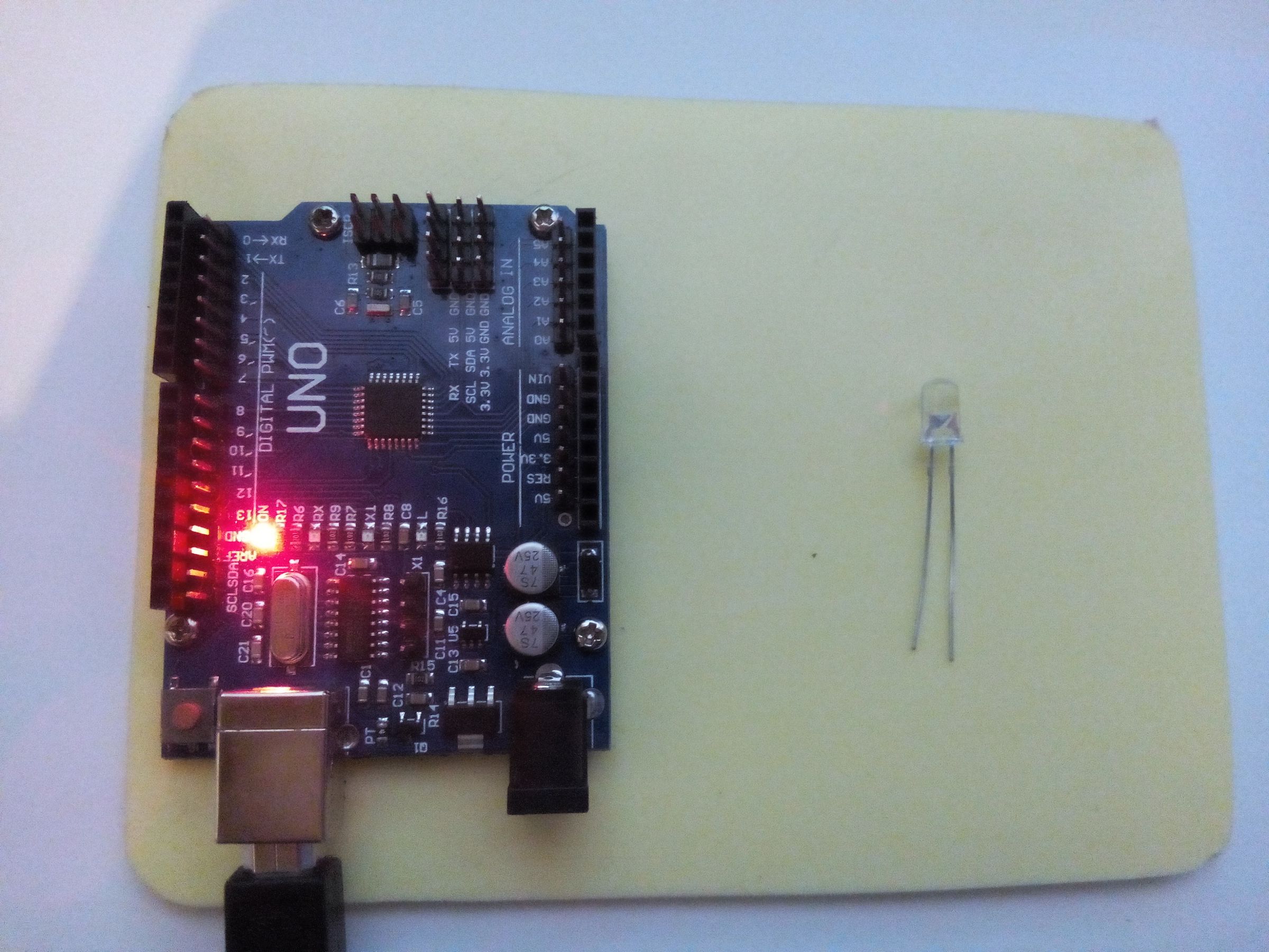 Arduino Uno Tutorial #1 - Basic Blink Program : 4 Steps - Instructables