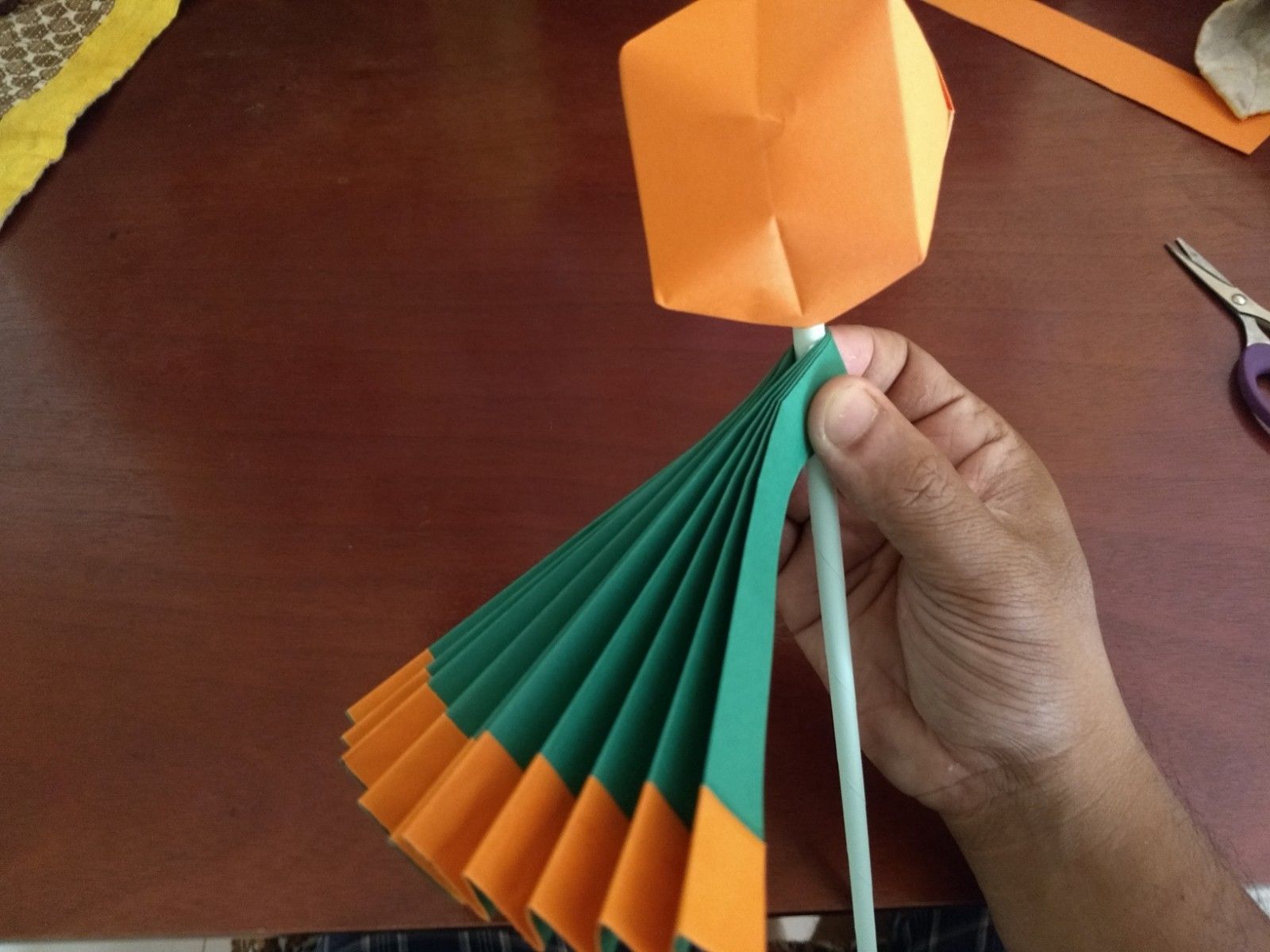 Origami Gudi Padwa Maharashtiyan New Year Decoration : 6 Steps (with ...