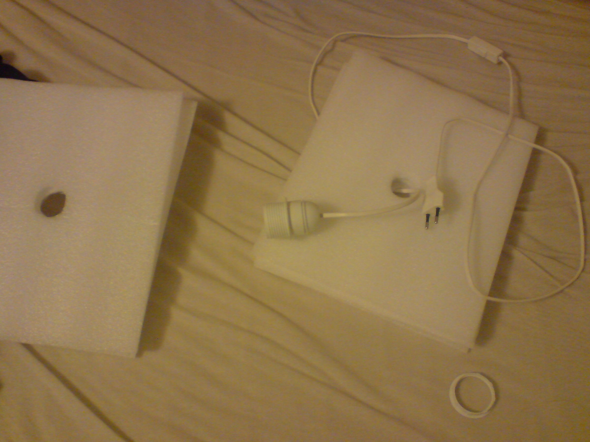 How to Build an Ambient Lamp Out of Bulk Packaging Foam : 4 Steps ...
