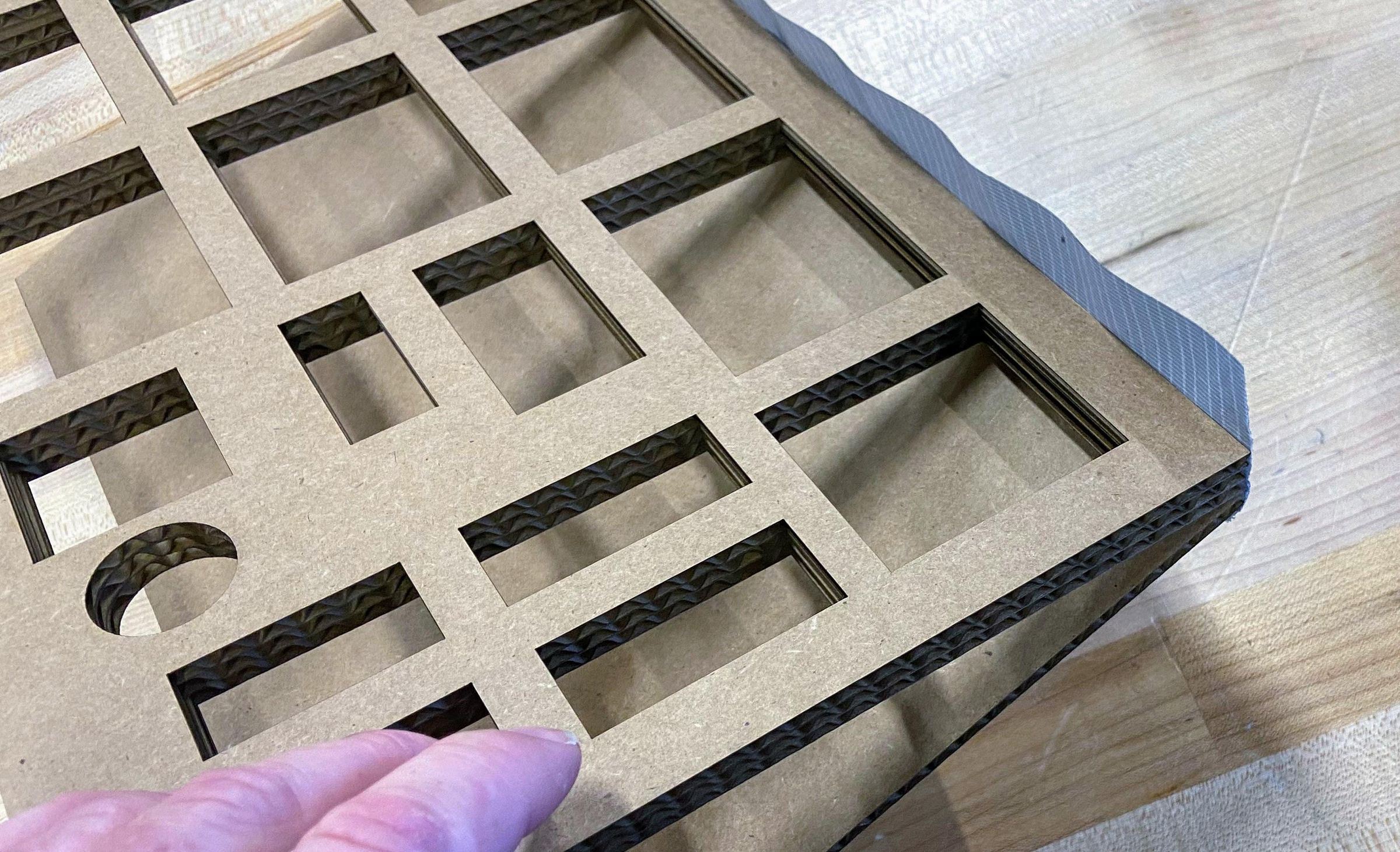 Laser-cut Cardboard Part Organizers : 10 Steps (with Pictures ...