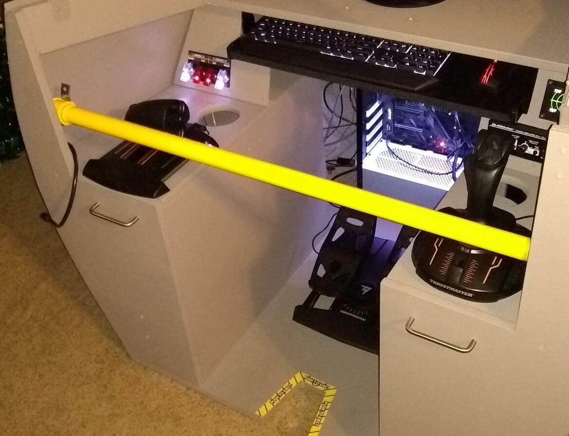 VR Cockpit Desk : 40 Steps (with Pictures) - Instructables