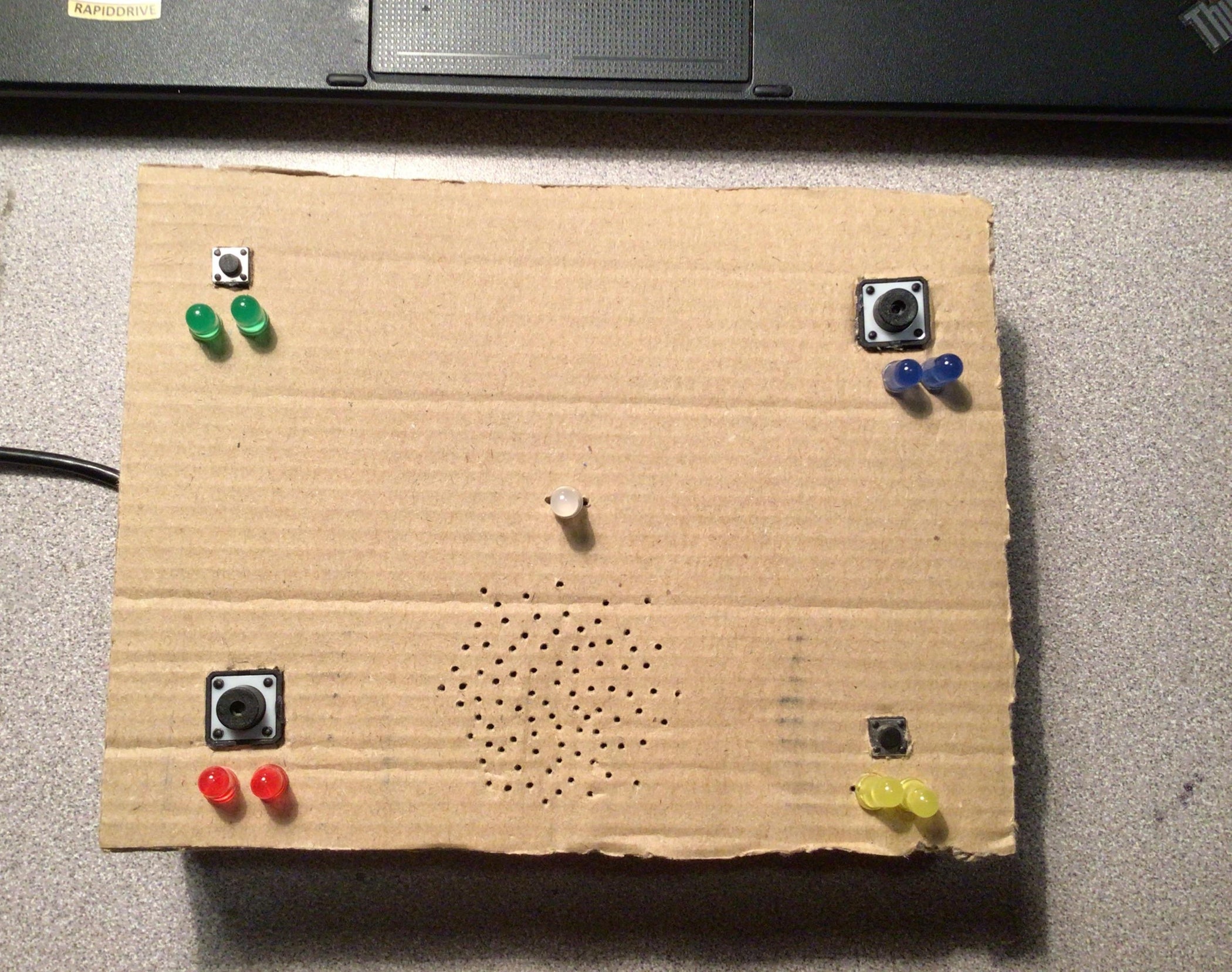 RGBY (Red, Green, Blue, Yellow) a Memory Game : 9 Steps - Instructables