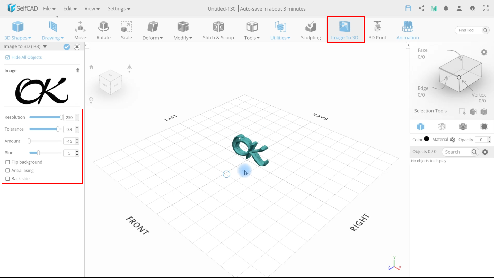 Logo for Your Brand With SelfCAD : 6 Steps - Instructables