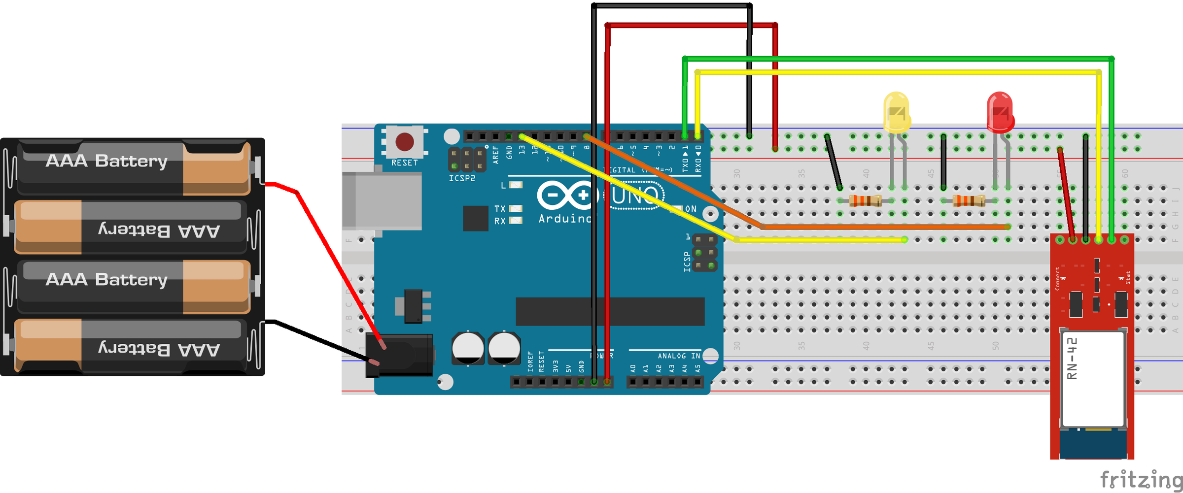 Lighting on and Off LEDs With an Android App : 4 Steps - Instructables