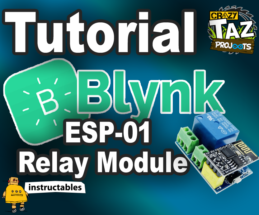 Arduino Tutorial Blynk Styled Button And Esp 01 Relay Module 3