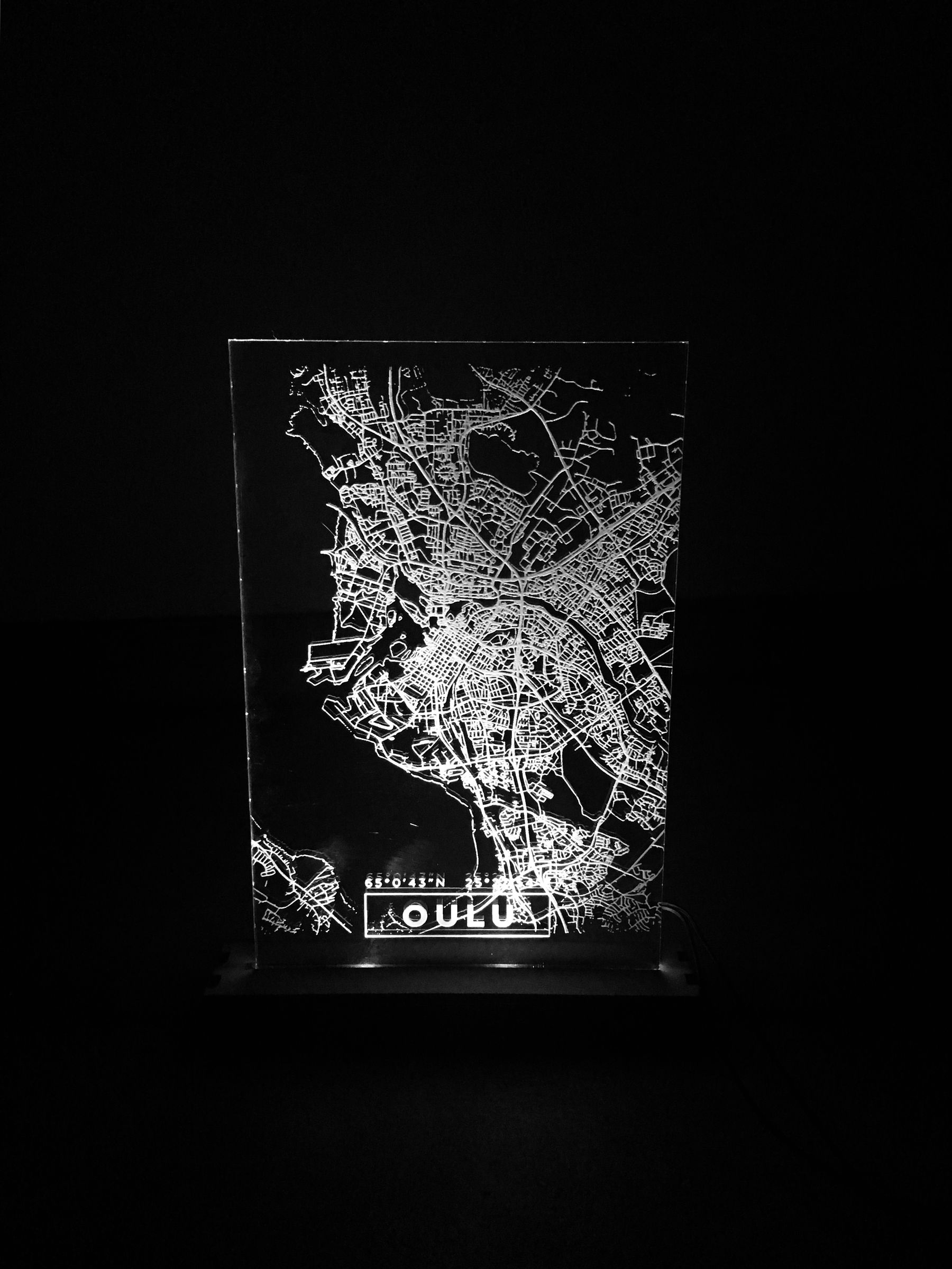 Illuminated Map With LEDs : 6 Steps (with Pictures) - Instructables