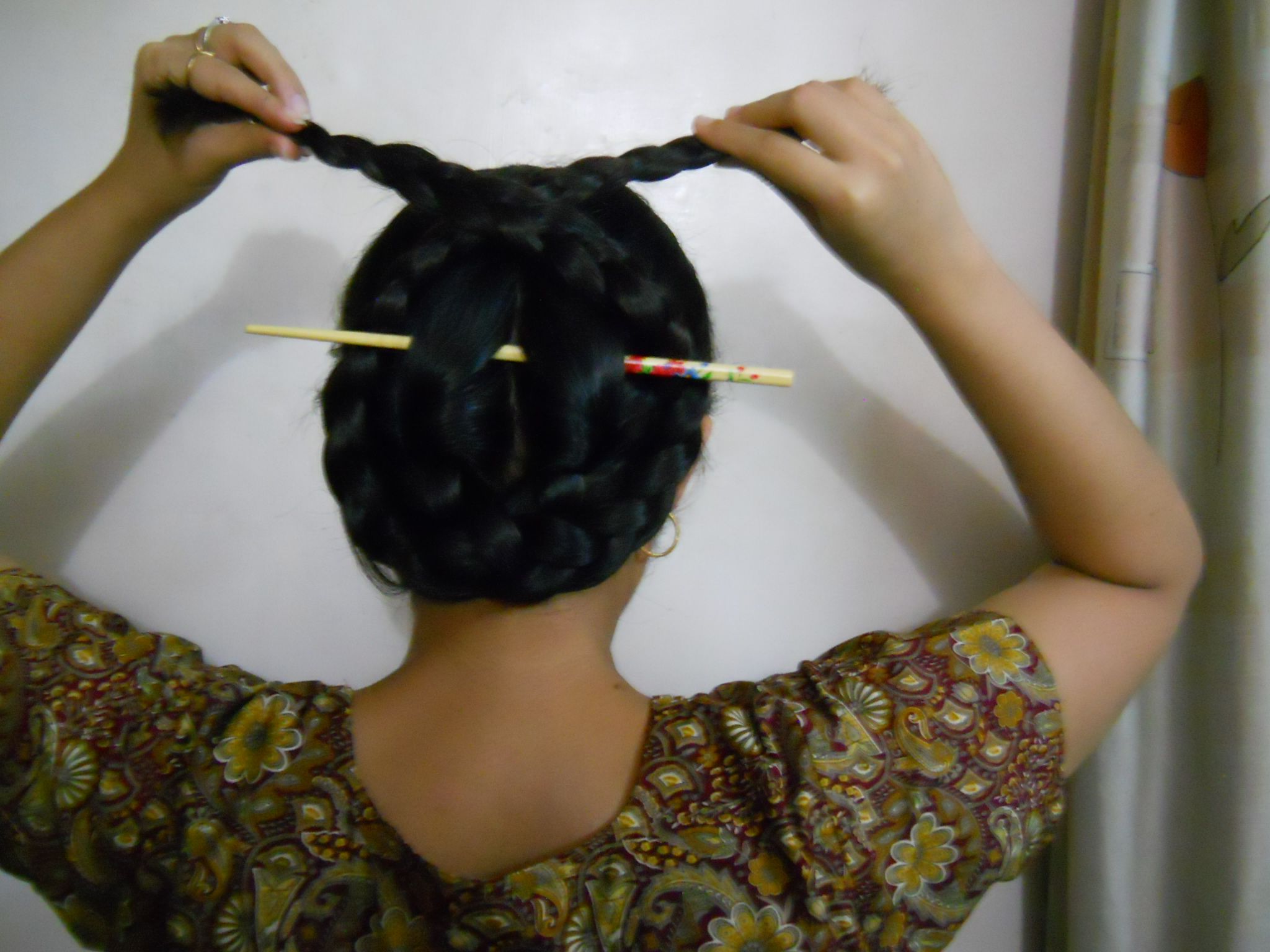 Super Easy Chinese Braided Bun - Instructables