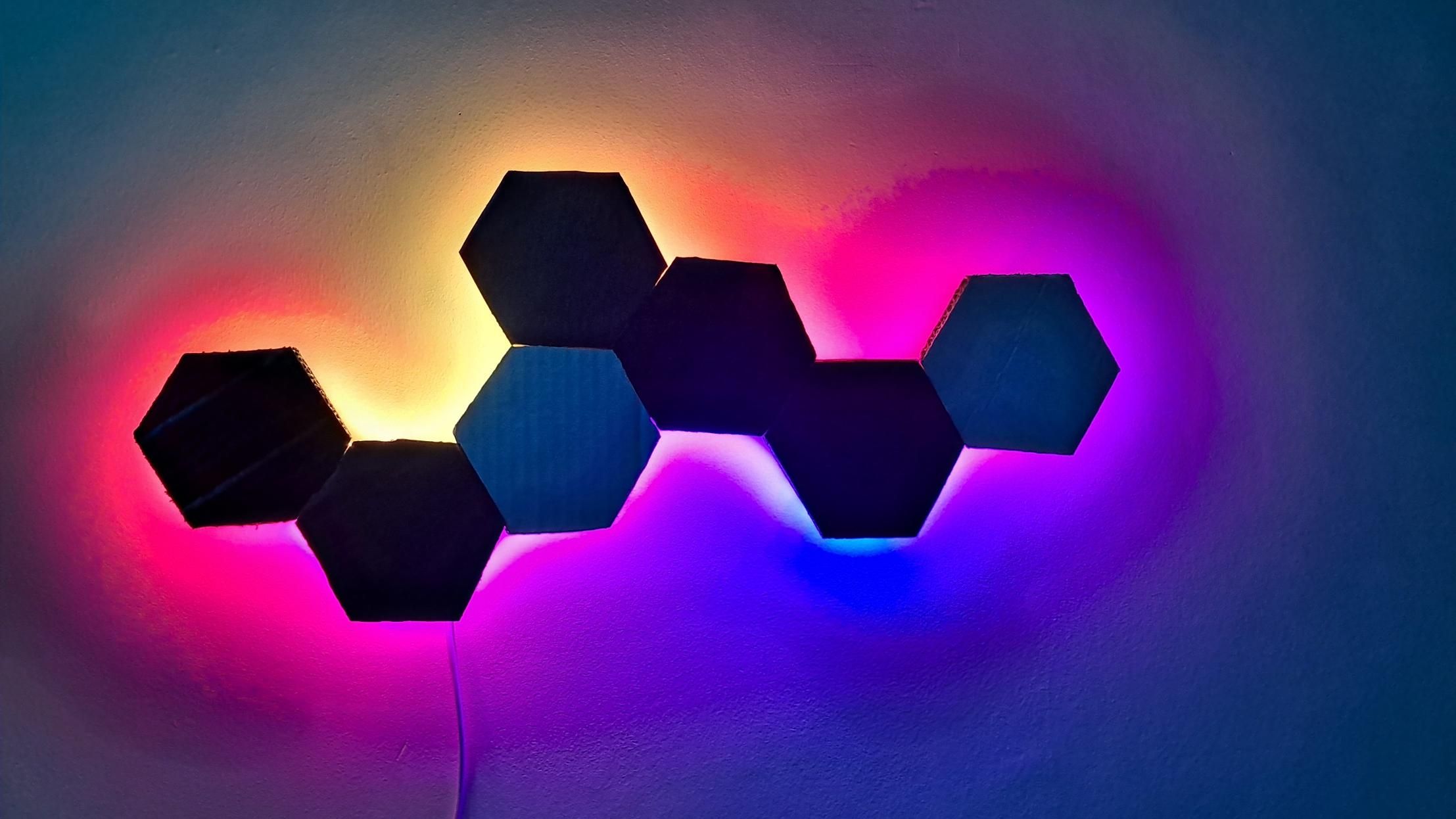 Nanoleaf-like Hexagon Panels : 5 Steps - Instructables