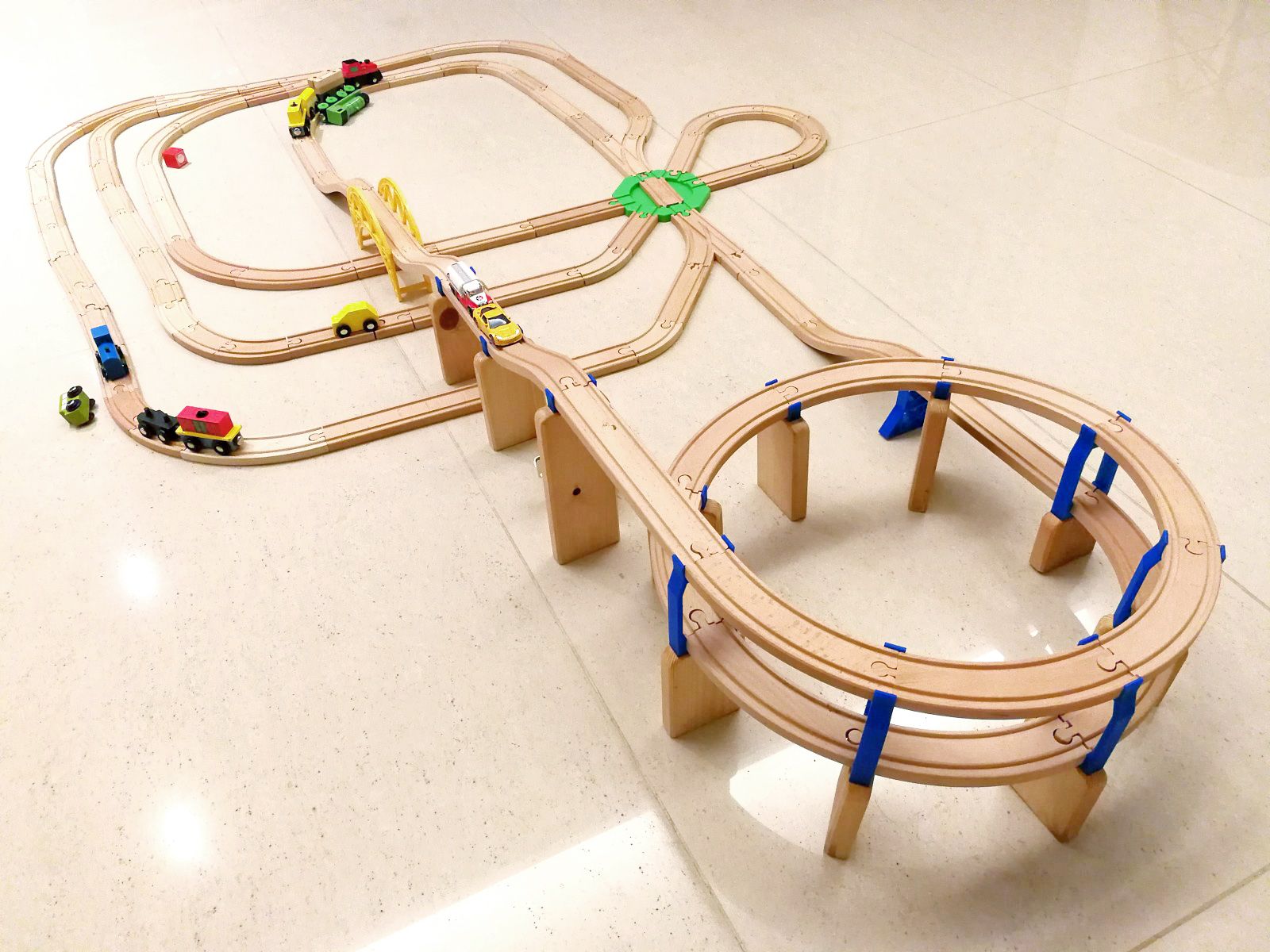 Spiral Ramp for Wooden Train Tracks : 6 Steps (with Pictures ...