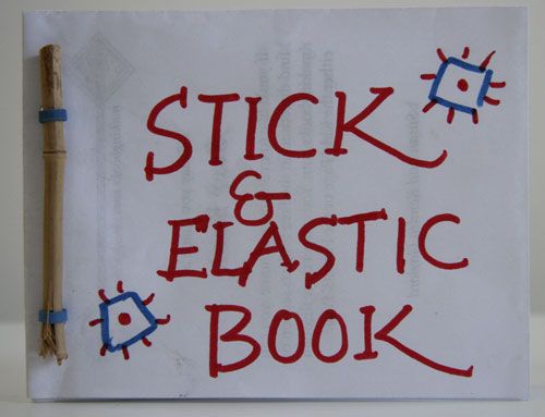 Stick and Elastic Book From Susan Kapuscinski Gaylord - Instructables