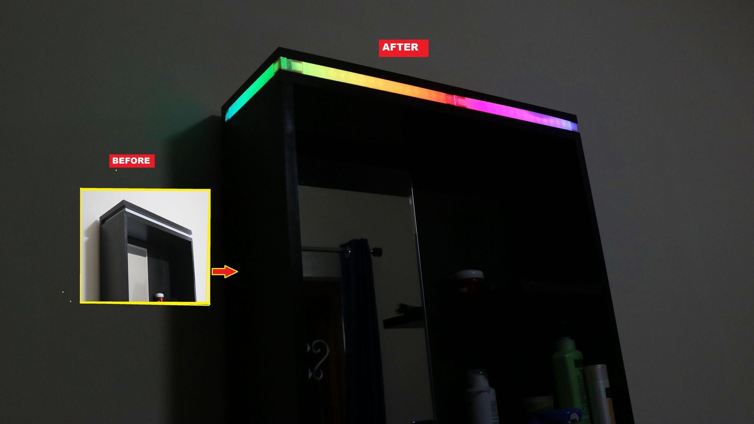 Modifying Normal Dressing Table to an Amazing RGB Light Stand : 8 Steps ...