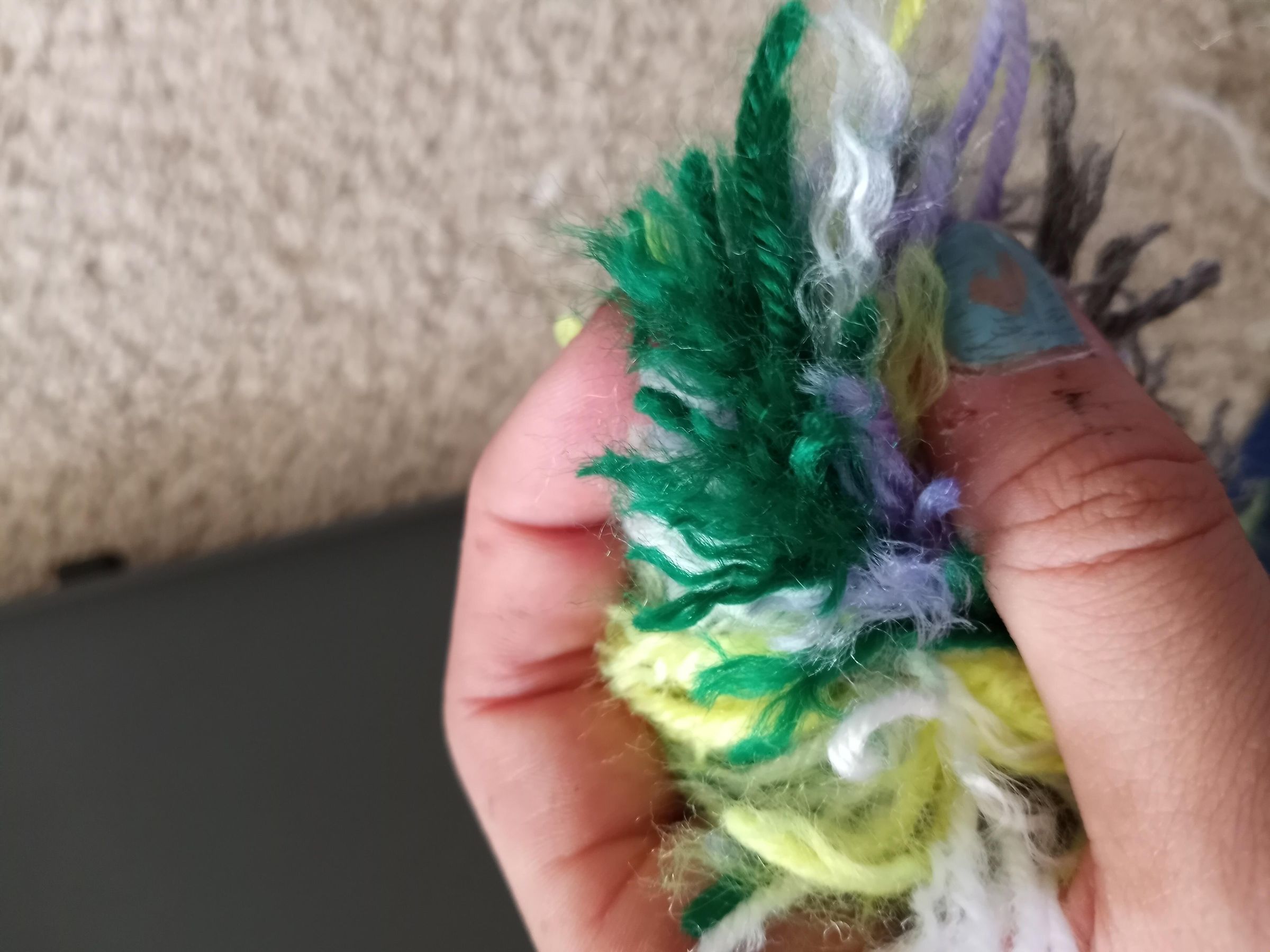 Giant Multi-Colored Fuzz Ball : 7 Steps (with Pictures) - Instructables