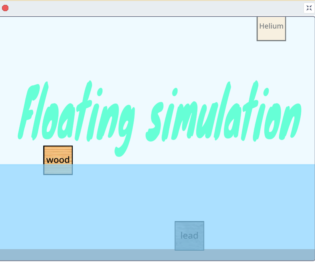Buoyancy Simulation on Scratch : 3 Steps - Instructables