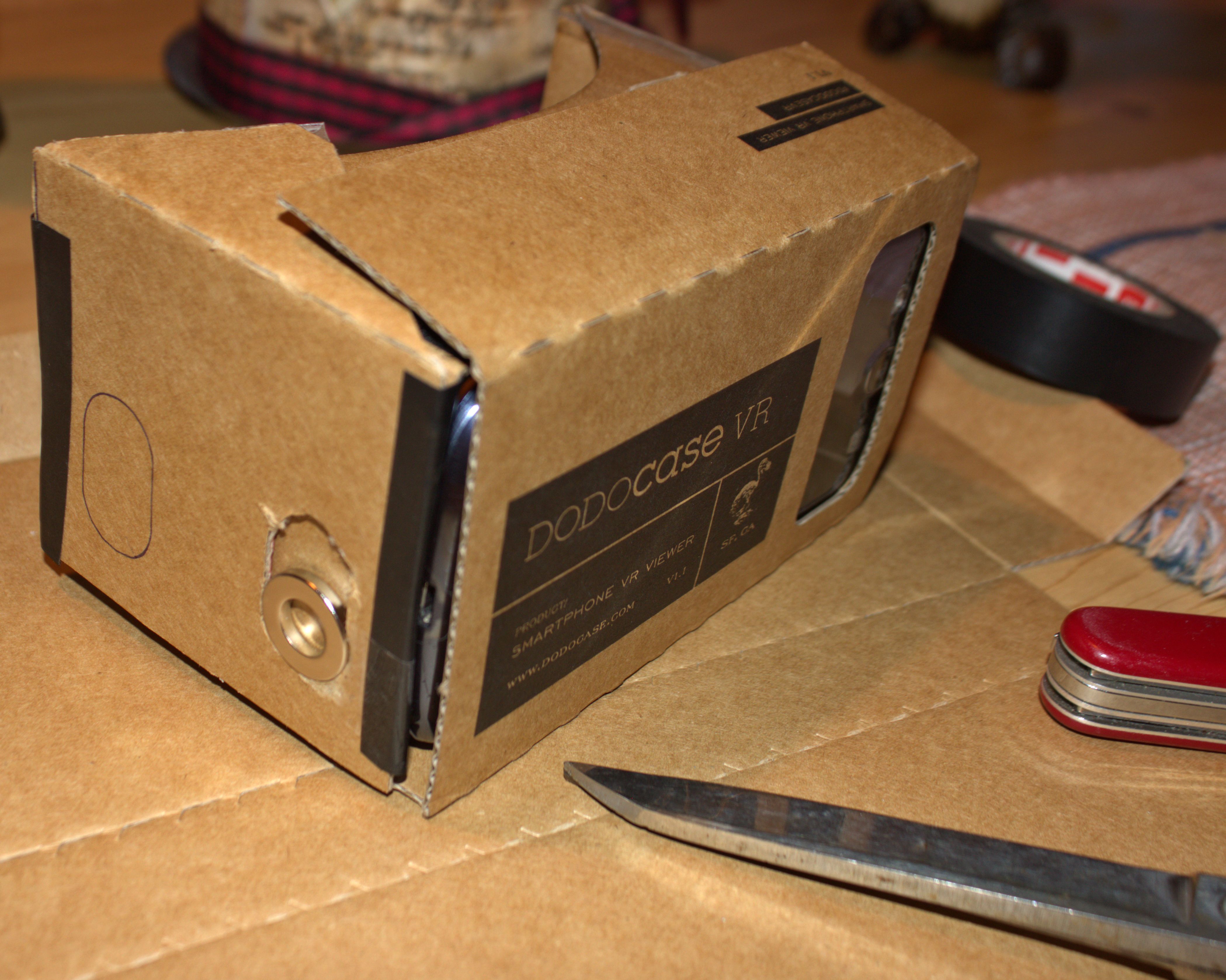 Make the DODOcase VR / Google Cardboard Switch Work - Samsung Galaxy S3 Phone - Instructables