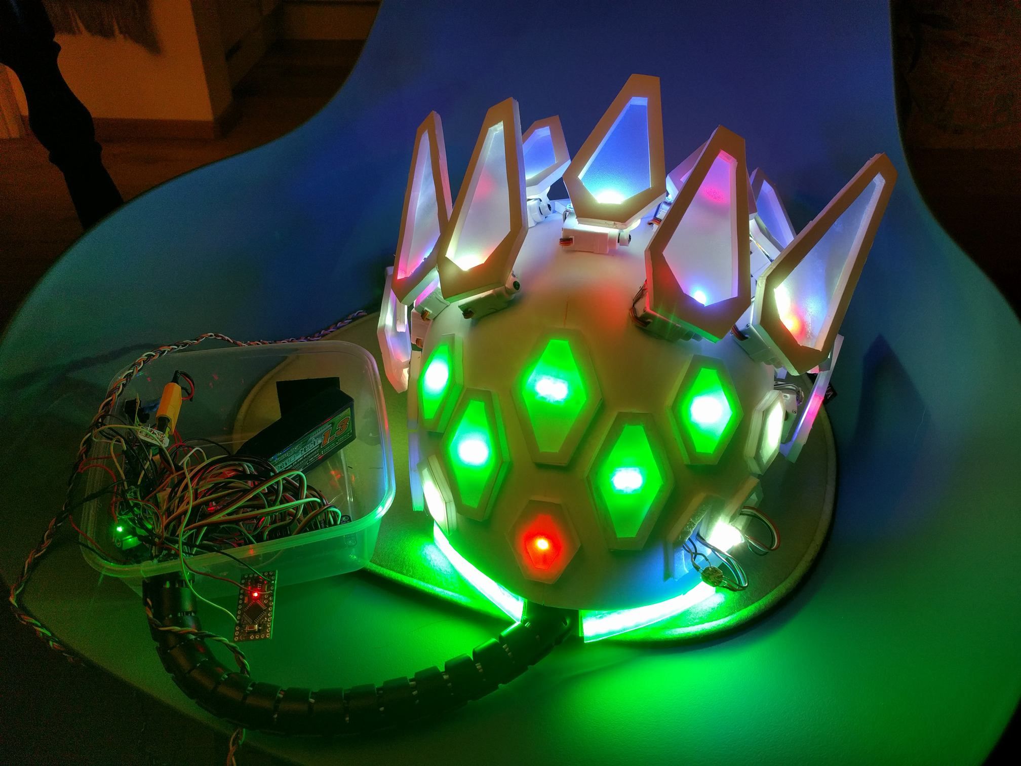 Arduino Powered Headdress : 10 Steps (with Pictures) - Instructables