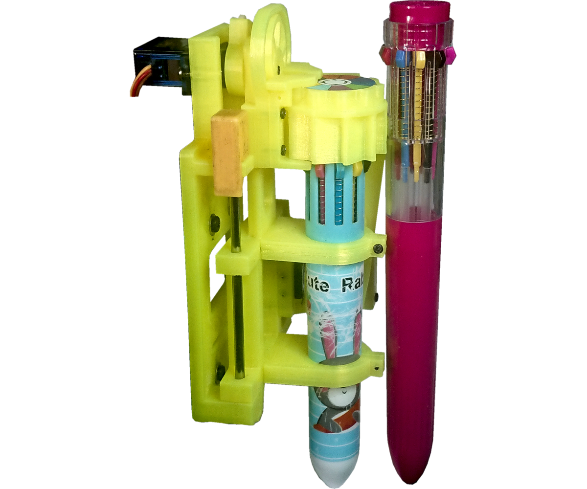 Tim's 10 Colour Plotter Pen : 23 Steps (with Pictures) - Instructables