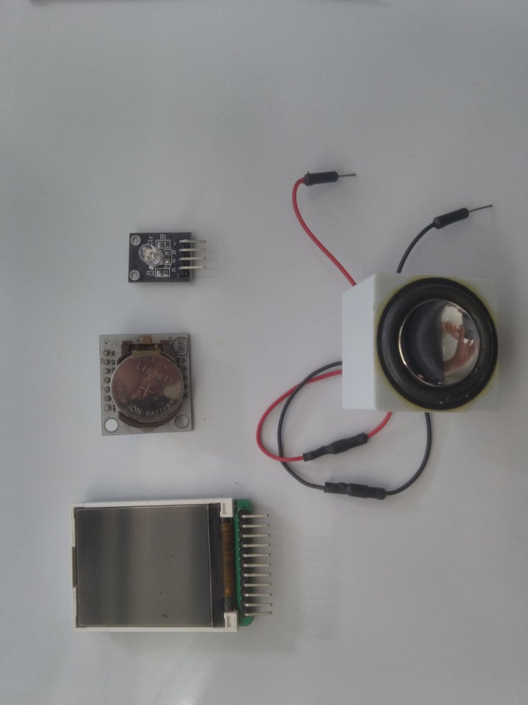 Arduino Color Lcd Message Clock 7 Steps With Pictures Instructables
