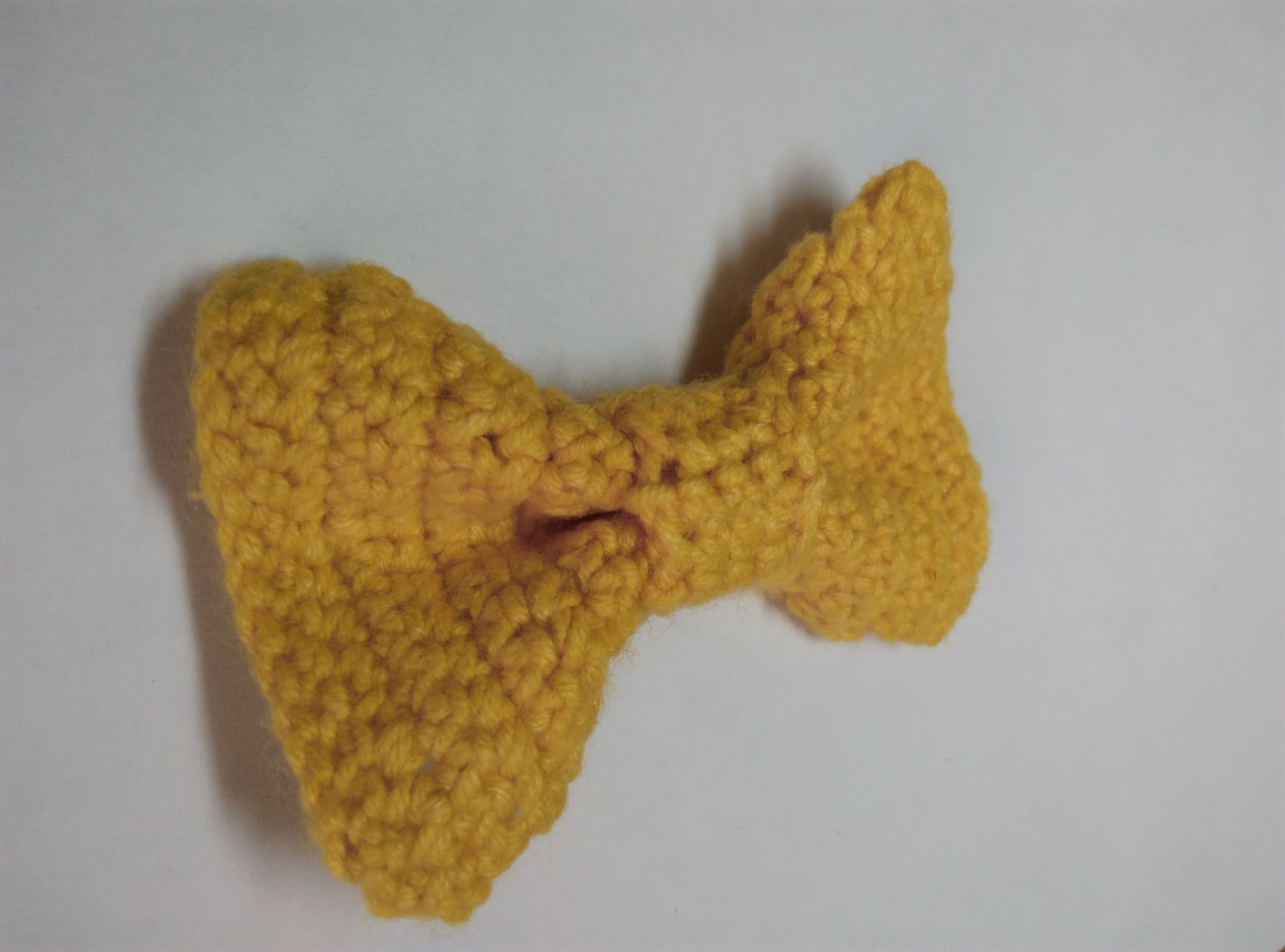 Crocheted Bow Tie : 4 Steps - Instructables