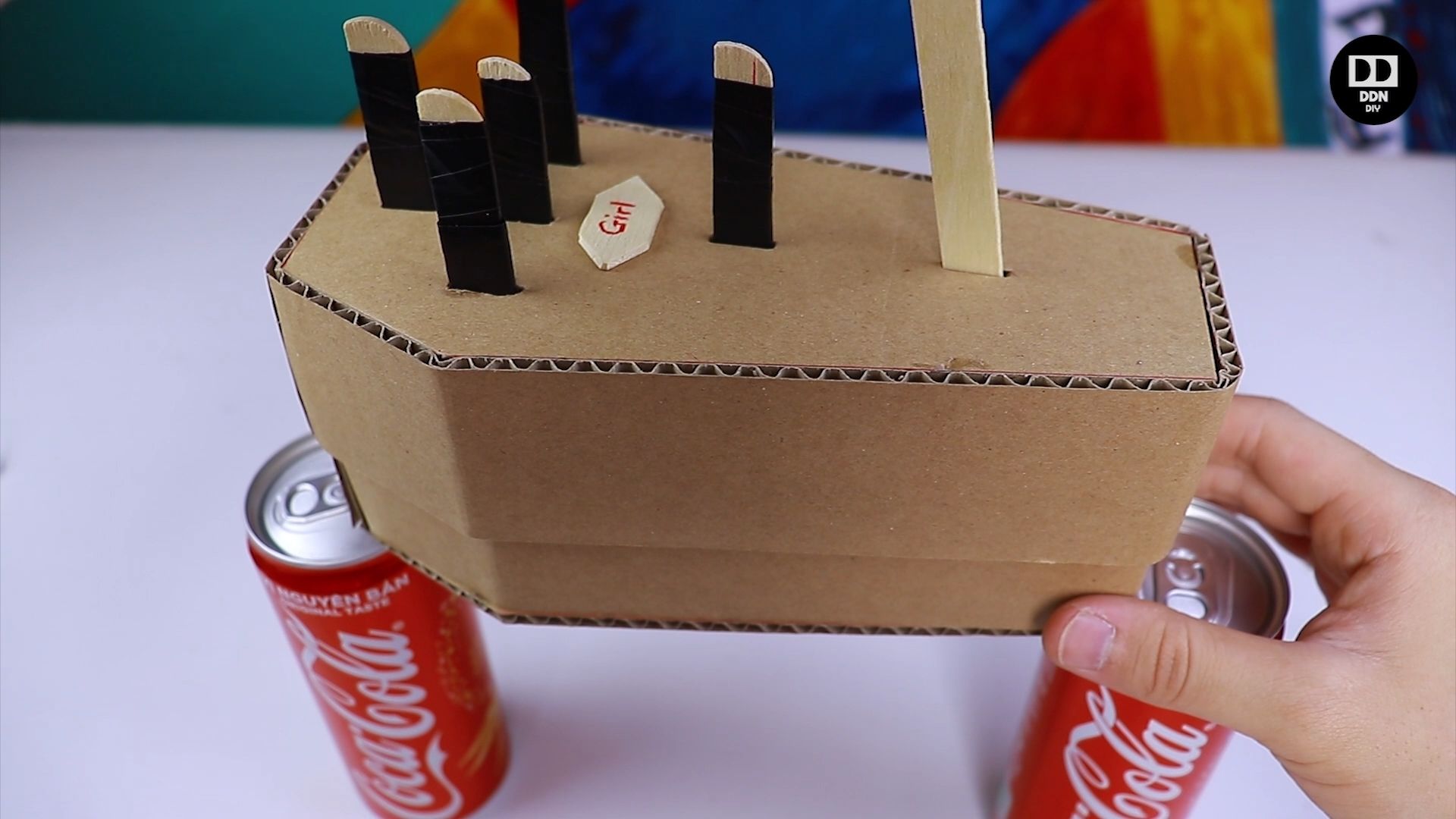 Make MAGIC Box and Girl From Cardboard : 10 Steps (with Pictures ...