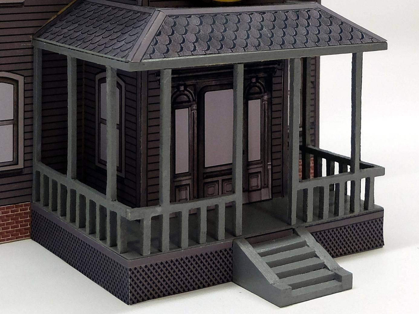 Psycho House Clock - Bates Mansion - Small Replica - Easy to Make : 7 ...