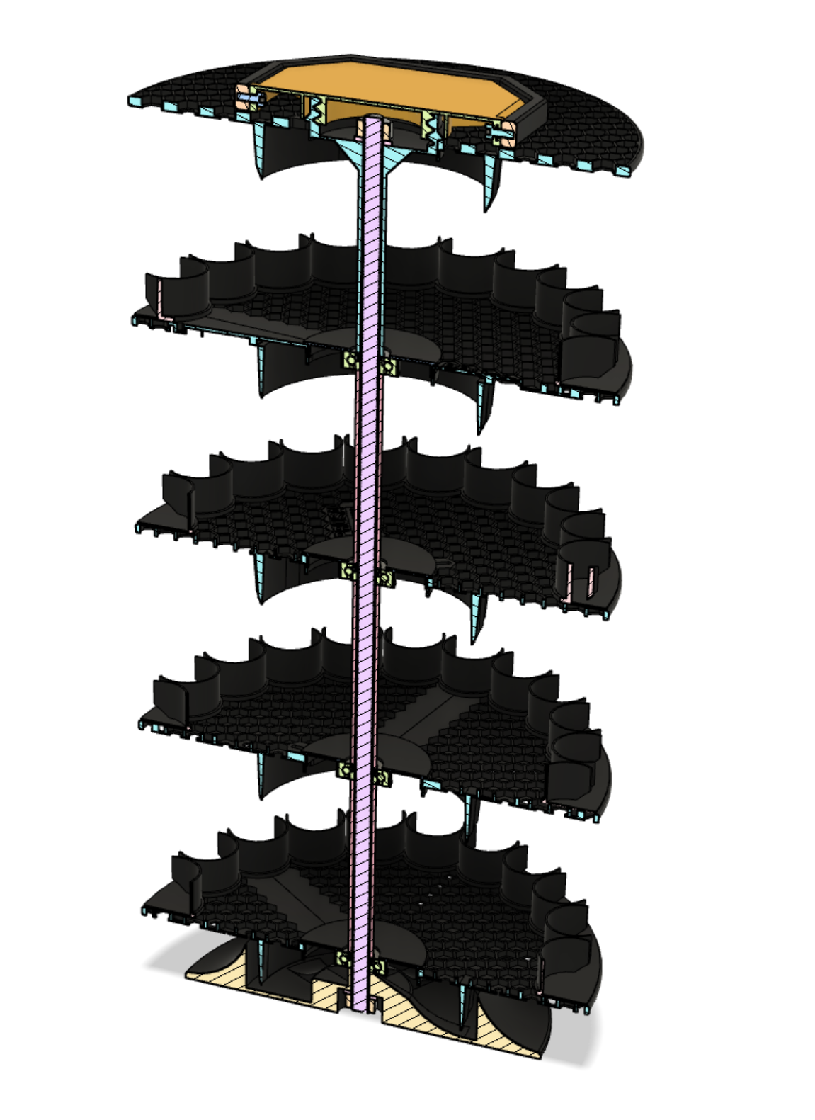 Paint Carousel Made From Empty Prusament Spools : 4 Steps (with ...